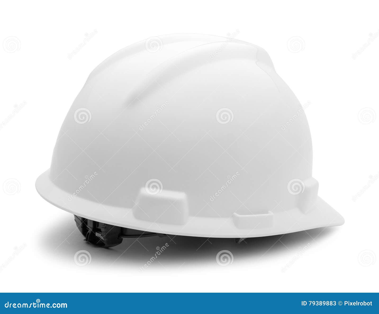 Chapeau Blanc De Construction Image stock - Image du ouvrier, matériel ...