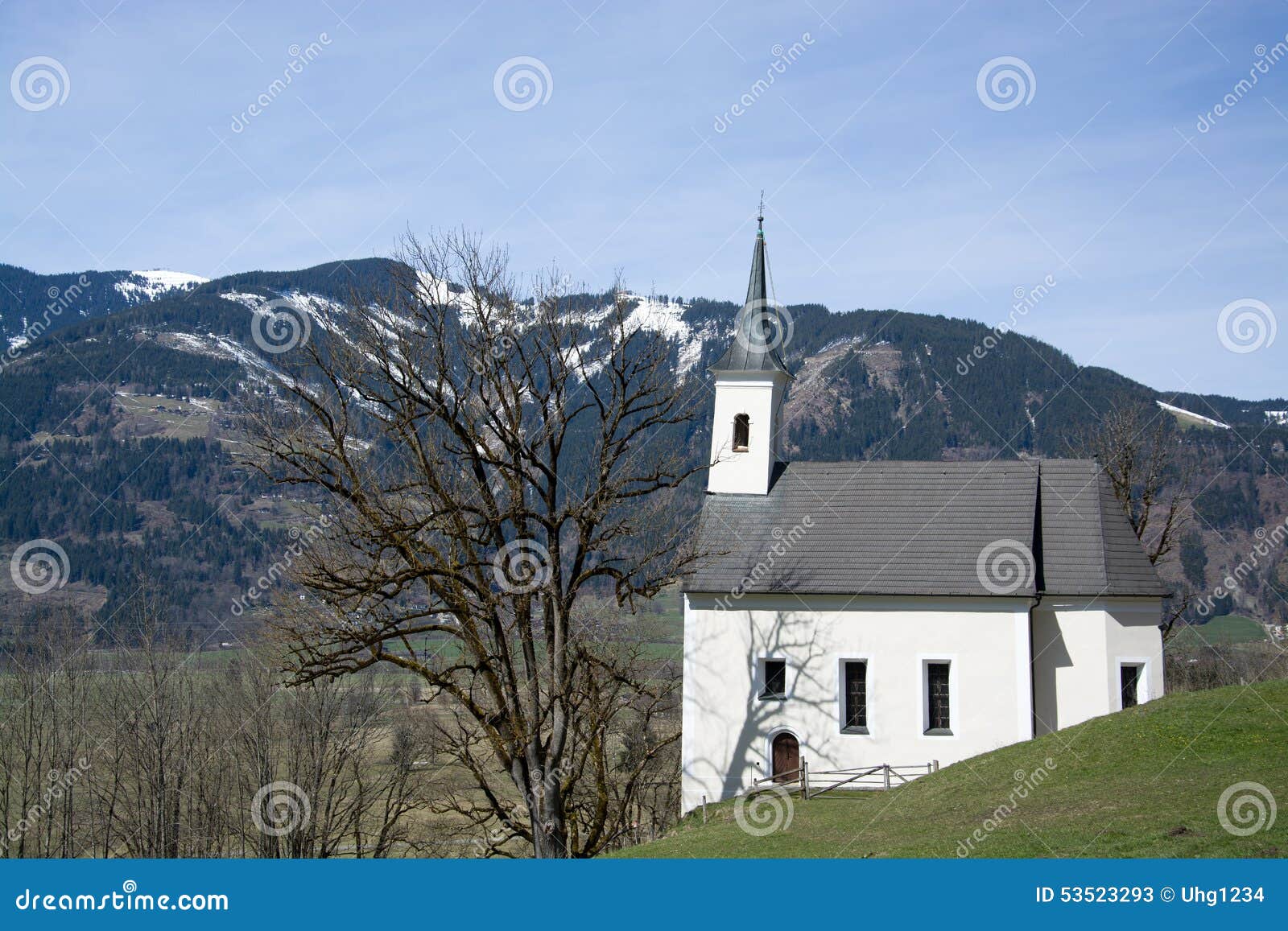 Chapel at the Castle Kaprun, Pinzgau, Austria Stock Image - Image of ...