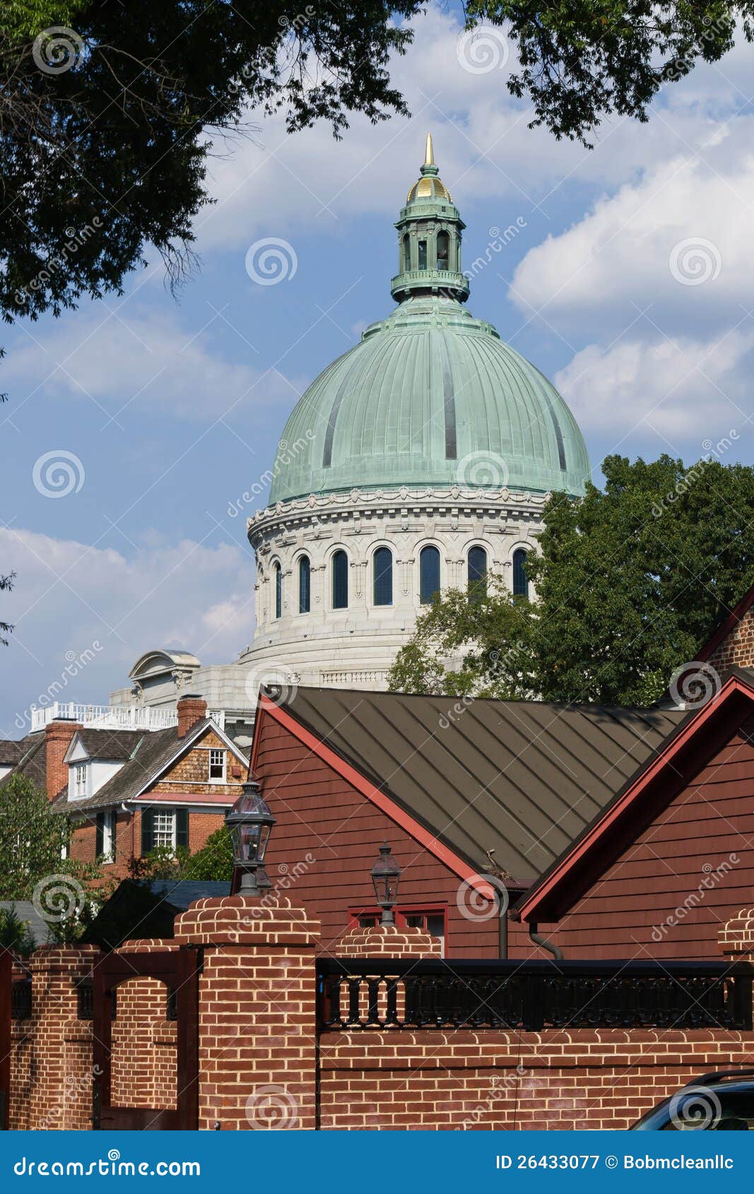Chapel Dome, USNA stock image. Image of maryland, interfaithservices ...