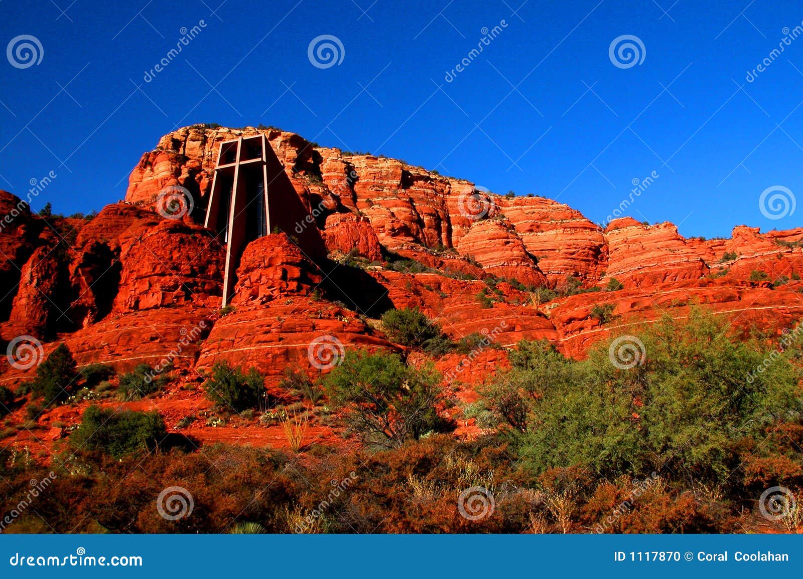 Chapel of the Holy Cross stock photo. Image of holy, arizona - 1117870