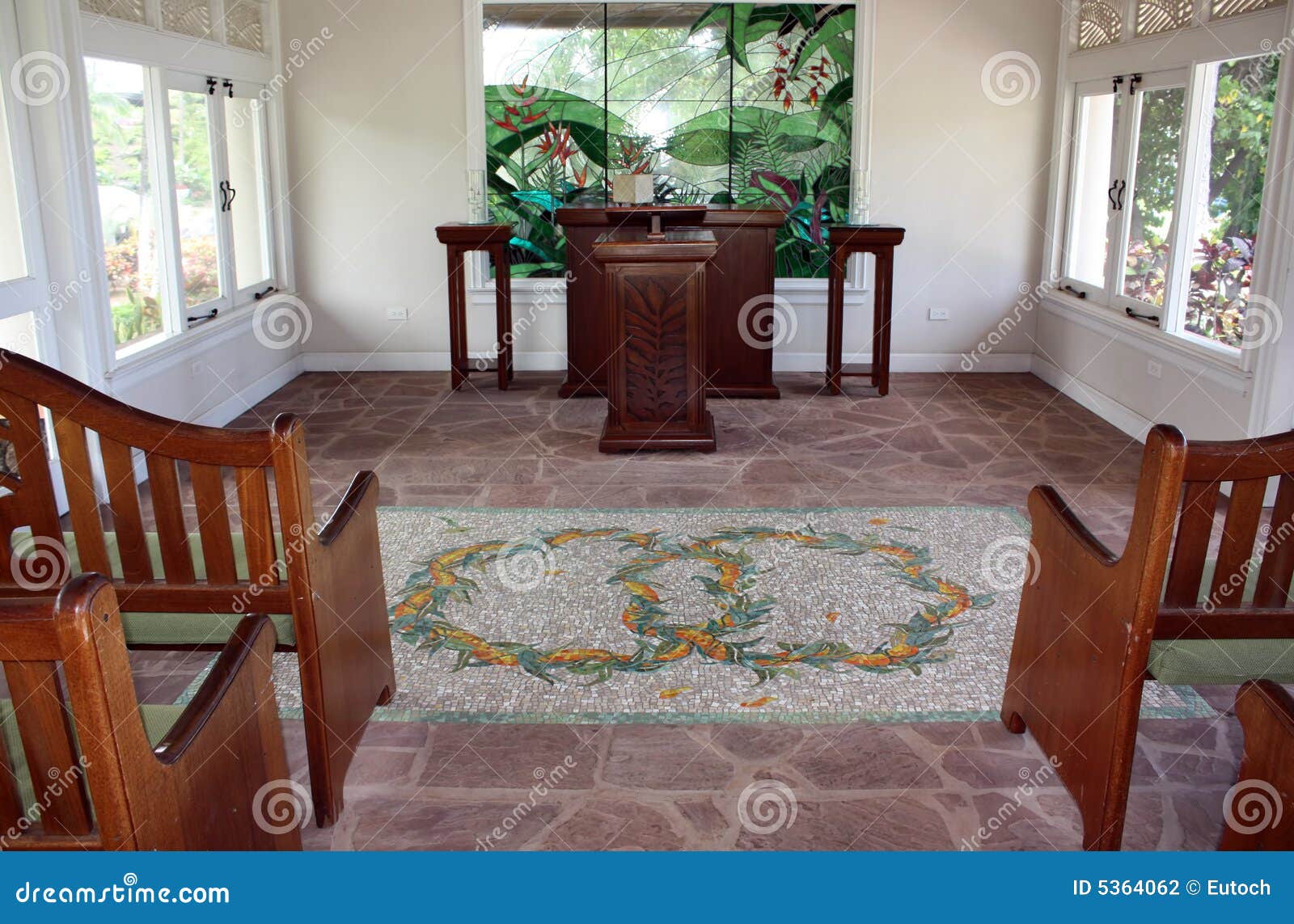 Chapel Inside stock photo. Image of seat, altar, faith - 5364062