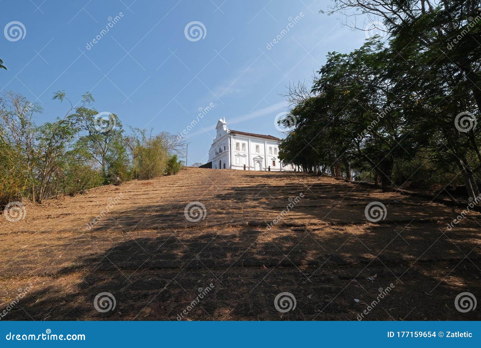Chapel of Our Lady of the Mount, Old Goa, India Stock Photo - Image of ...