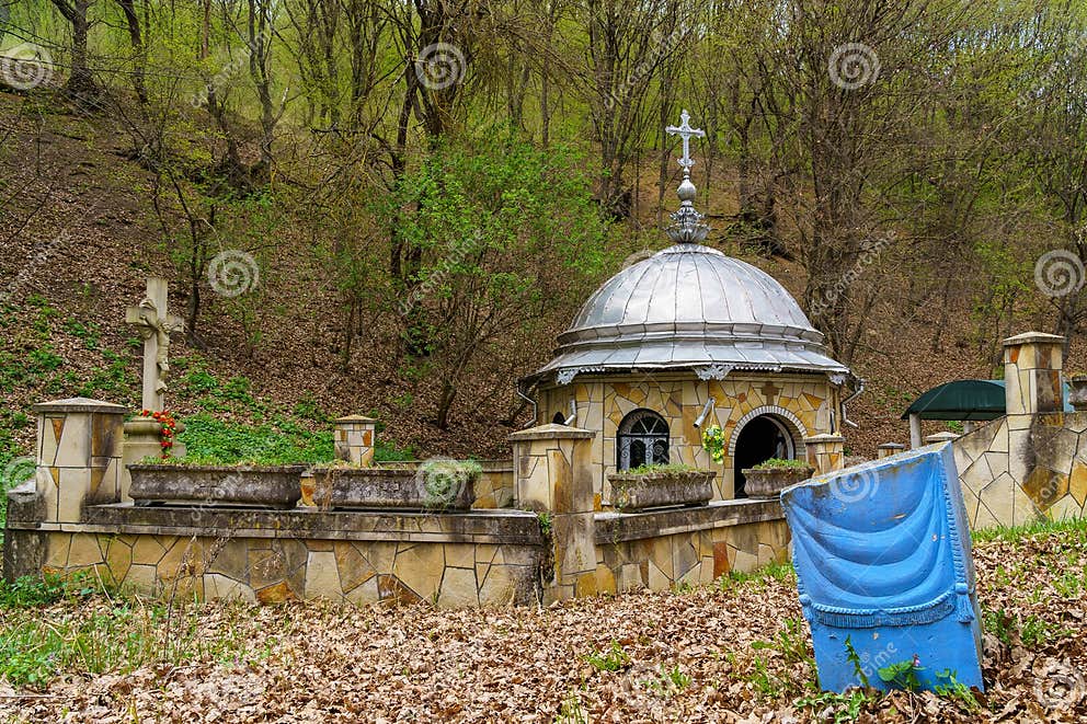 Chapel for Prayers. Background with Selective Focus and Copy Space ...