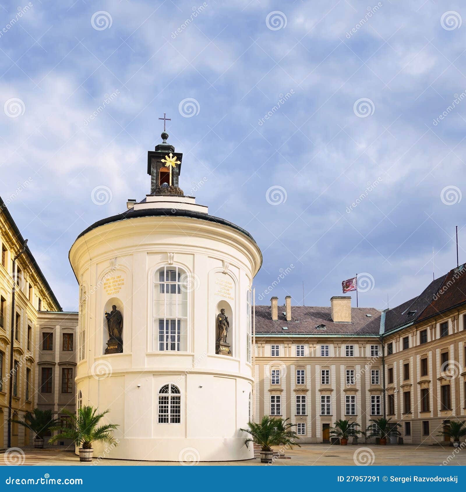 Chapel of St. Cross stock image. Image of historic, capital - 27957291