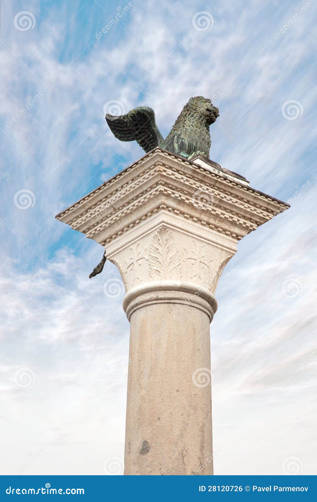 Chapiter of Saint Mark stock photo. Image of saint, predator - 28120726