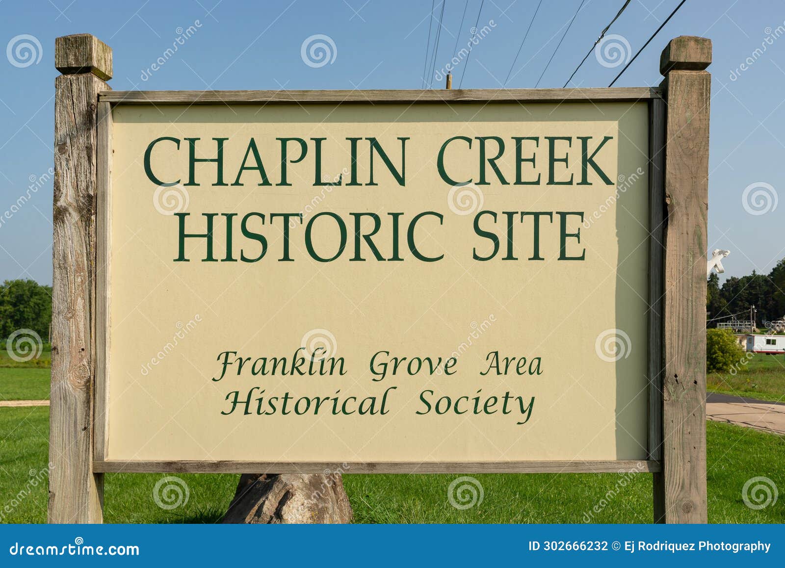 Chaplin Creek Historic Site Sign Editorial Photography - Image of house ...