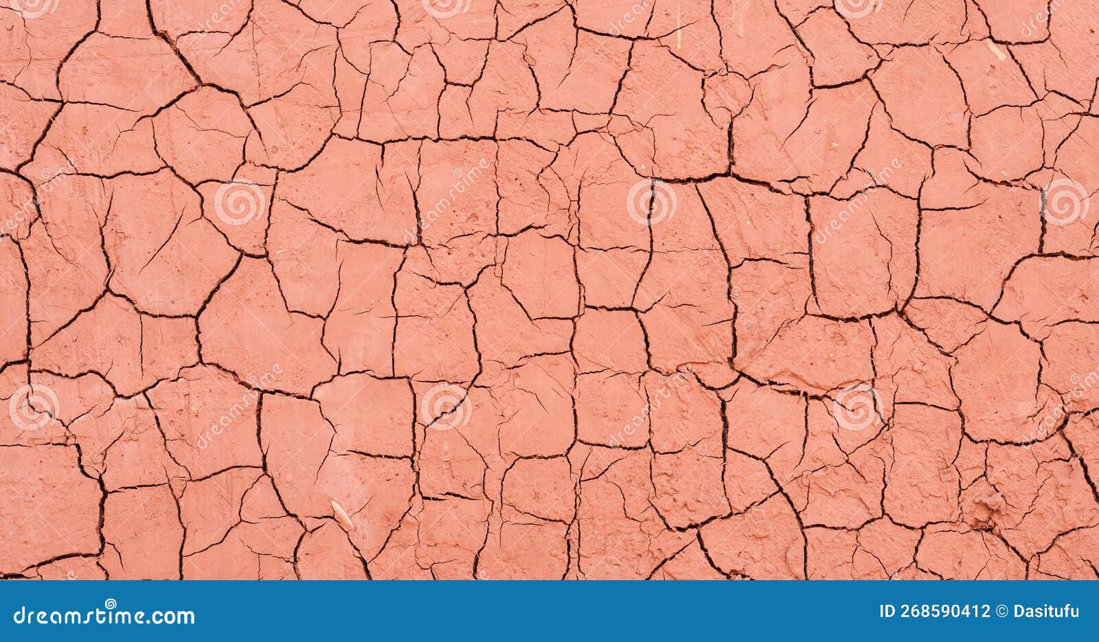Chapped Red Mud Wall Background Stock Photo - Image of crack, texture ...
