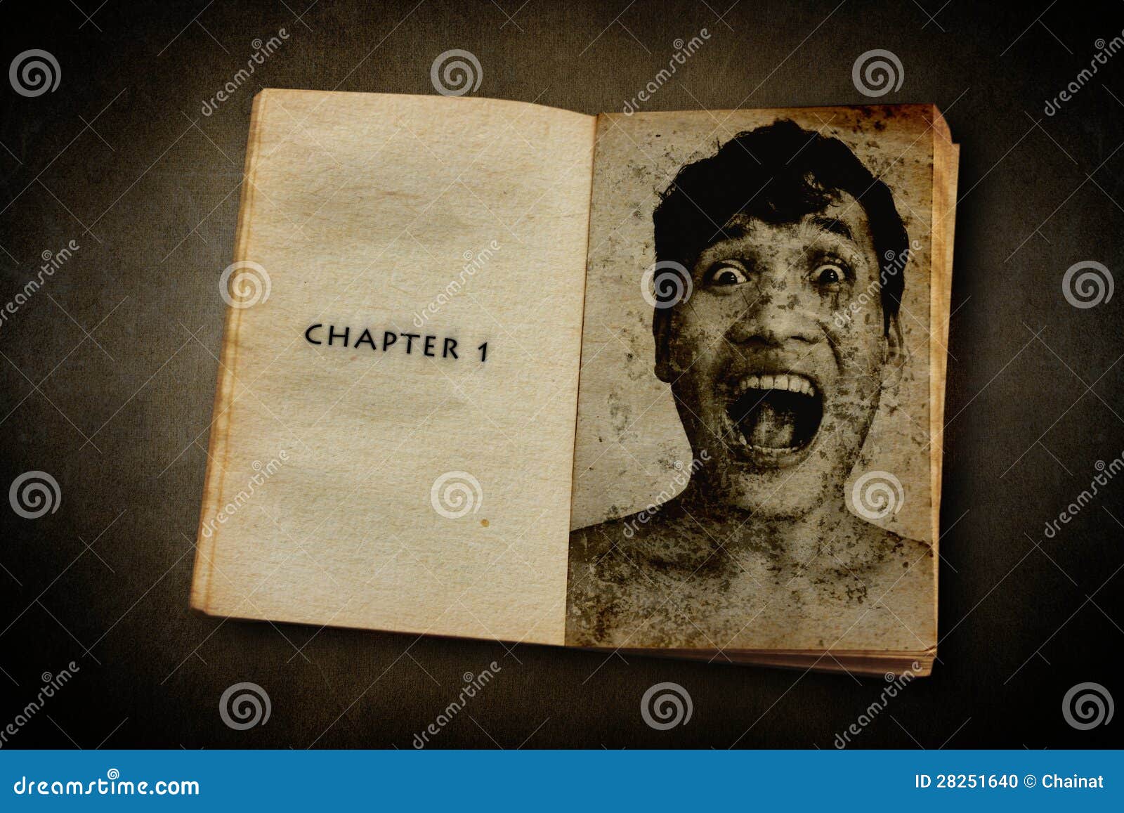 Chapter 1,Death Diary stock photo. Image of scary, smoke - 28251640