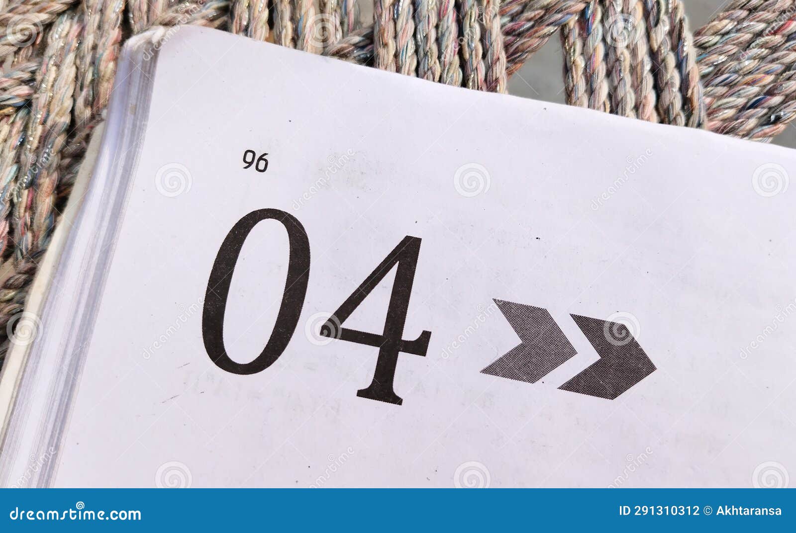 Chapter Four, in an Open Book Stock Photo - Image of literature, open ...