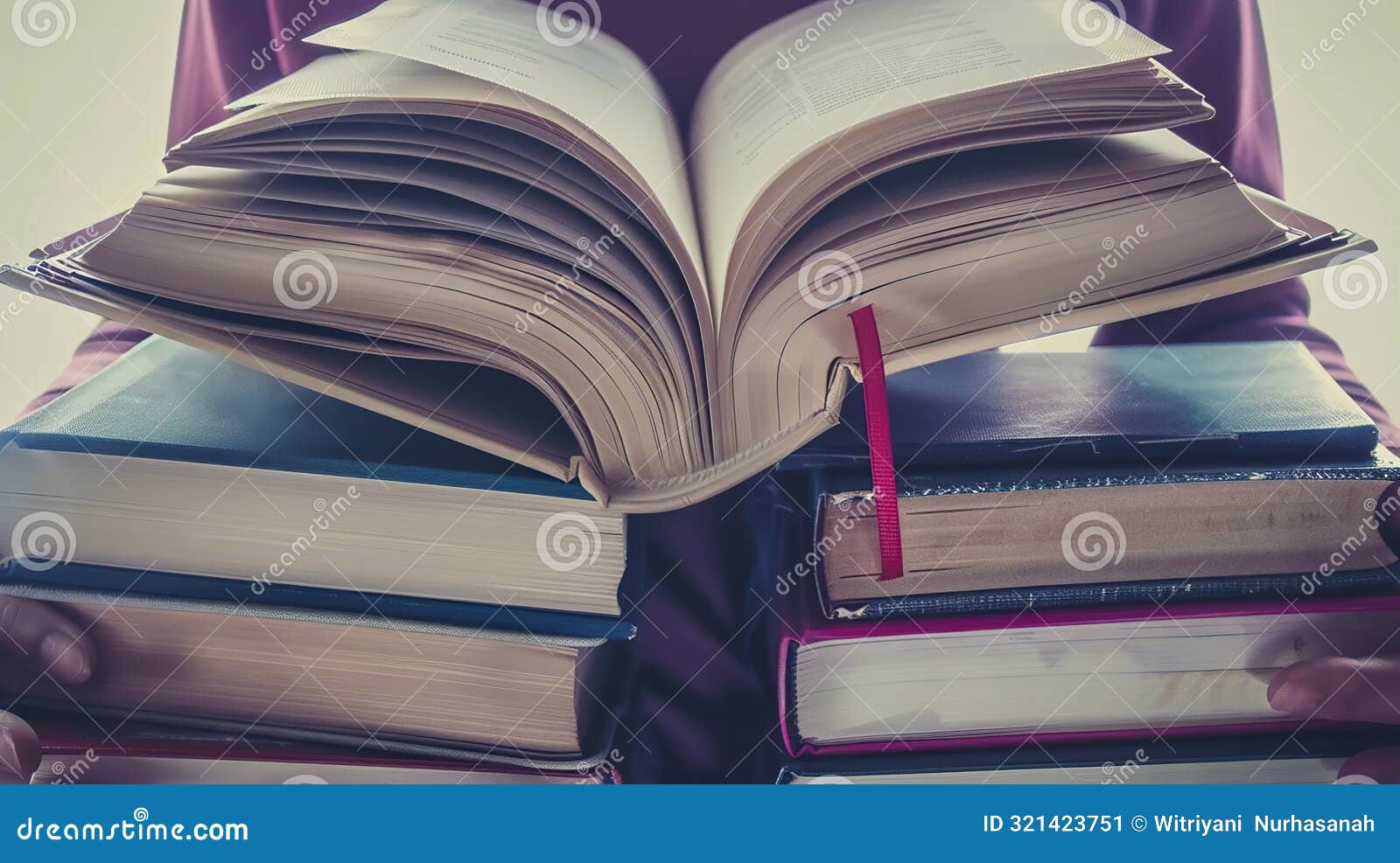 Open Story Book With Medieval Castle, Knight, Dragon Silhouettes ...