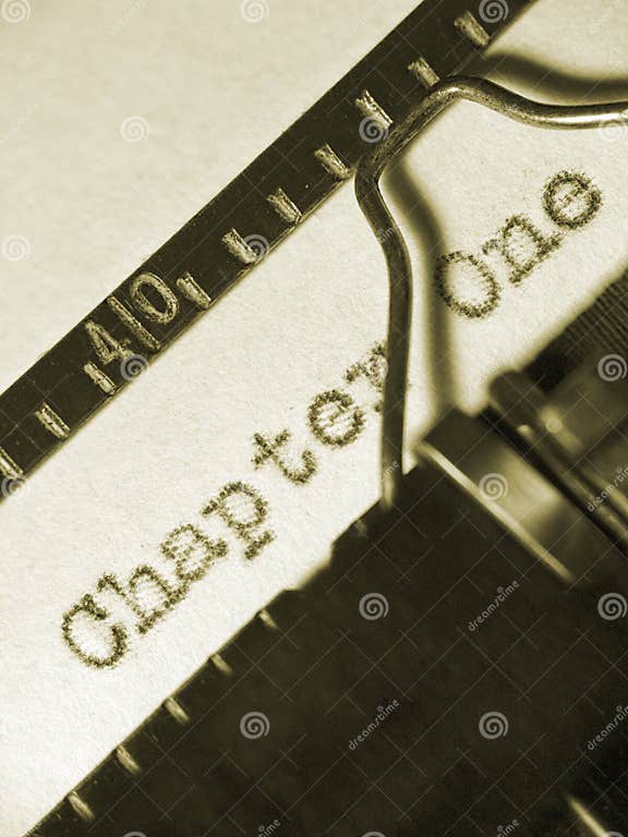 Chapter one stock photo. Image of literature, letter, writer - 2160742