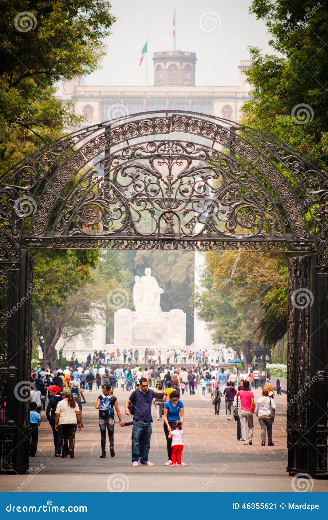 Chapultepec Castle at Mexico City Editorial Photo - Image of reforma ...