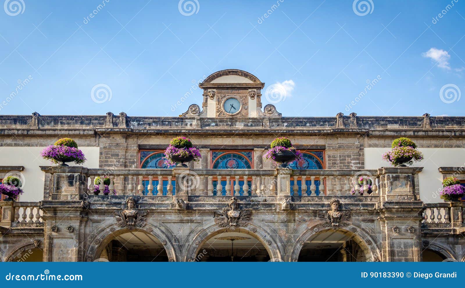 Chapultepec Castle - Mexico City, Mexico Stock Photo - Image of ...