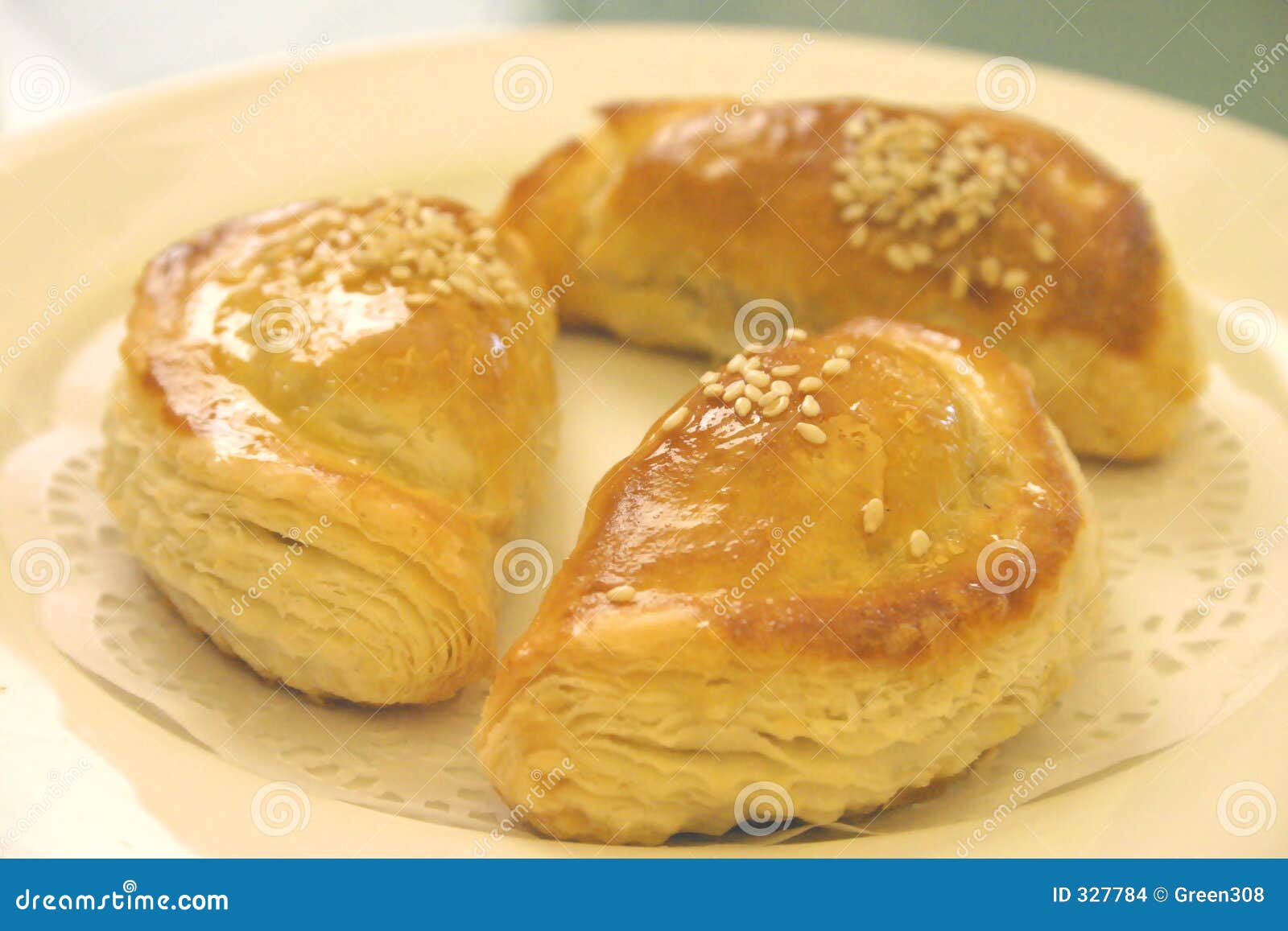 Bak Kwa Pastry And Char Siu Bun Royalty-Free Stock Photo ...