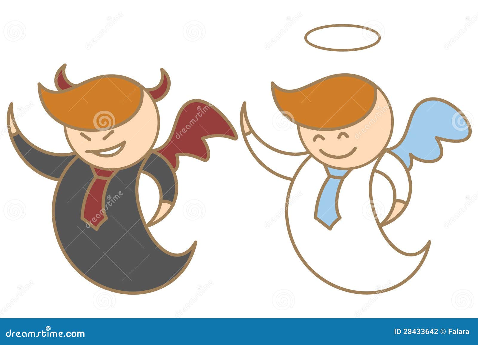 Devil Angel Clipart