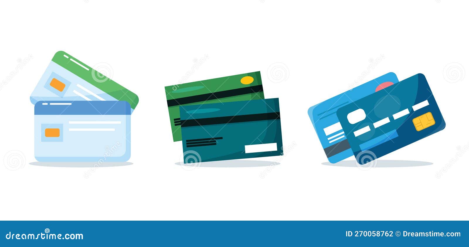 Debit Card Cartoon Isolated Vector Illustration Stock Illustration ...