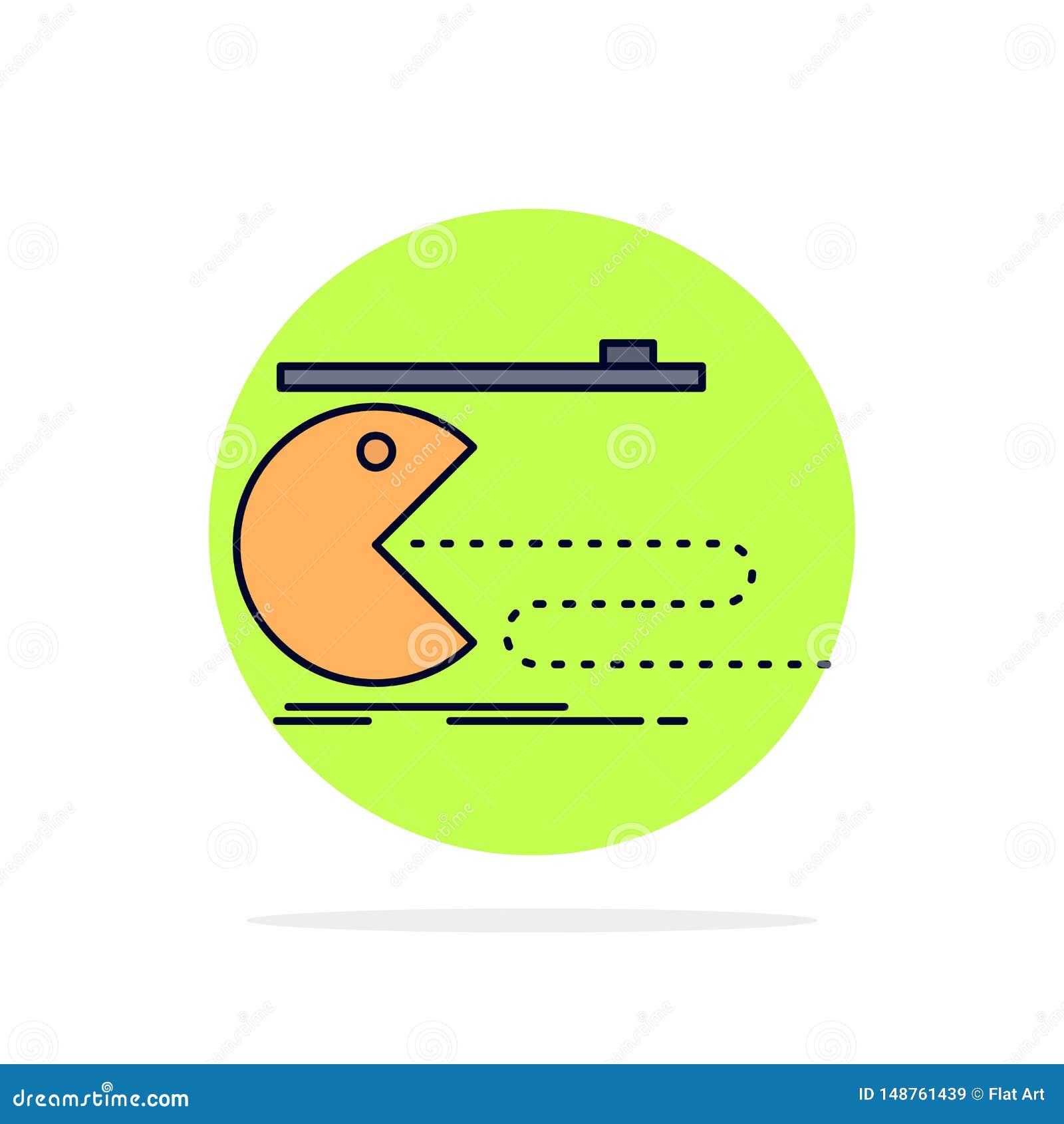 Pacman Set, Flat Smile Icons Set, Pac Man Character, Gameboy Space Game ...