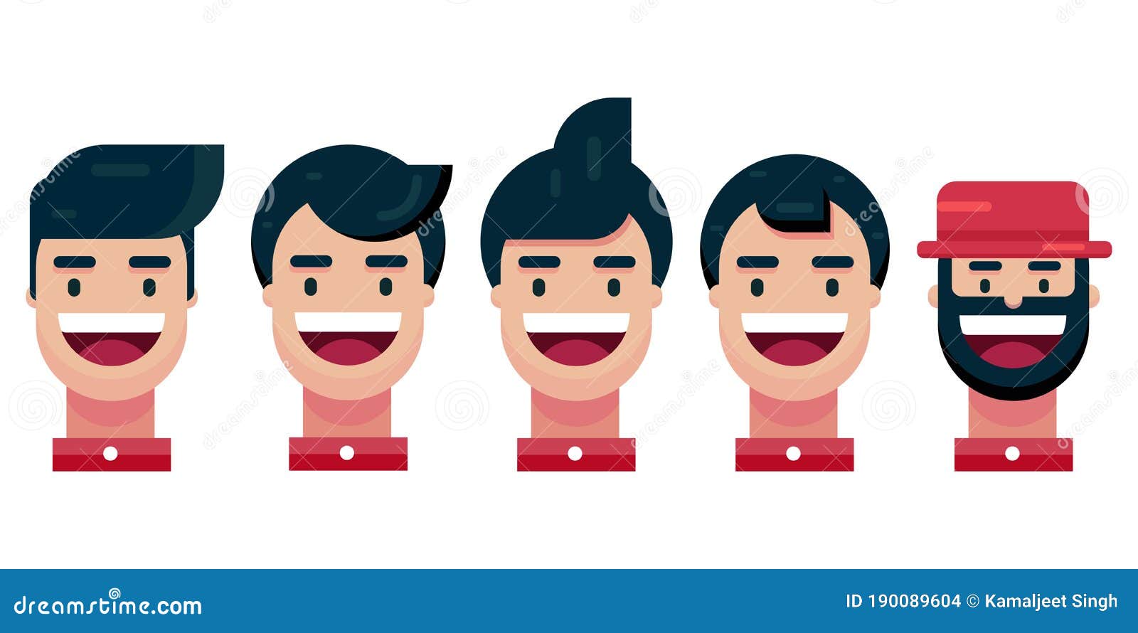 5 Character Design In Photoshop For Shutter Stock Stock Illustration Illustration Of Character