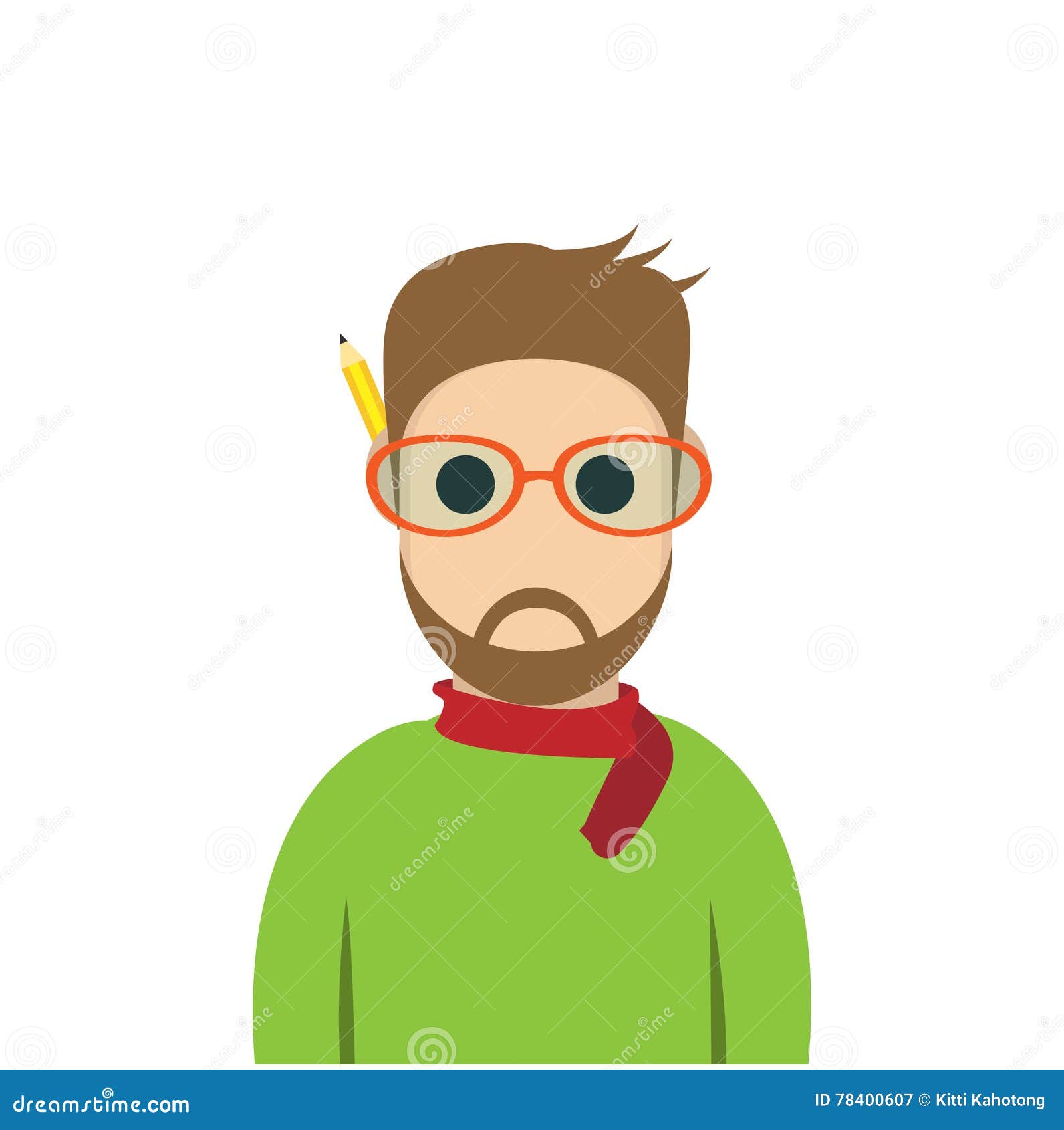 Character of Designer , Style Cartoon , Stock Vector - Illustration of ...