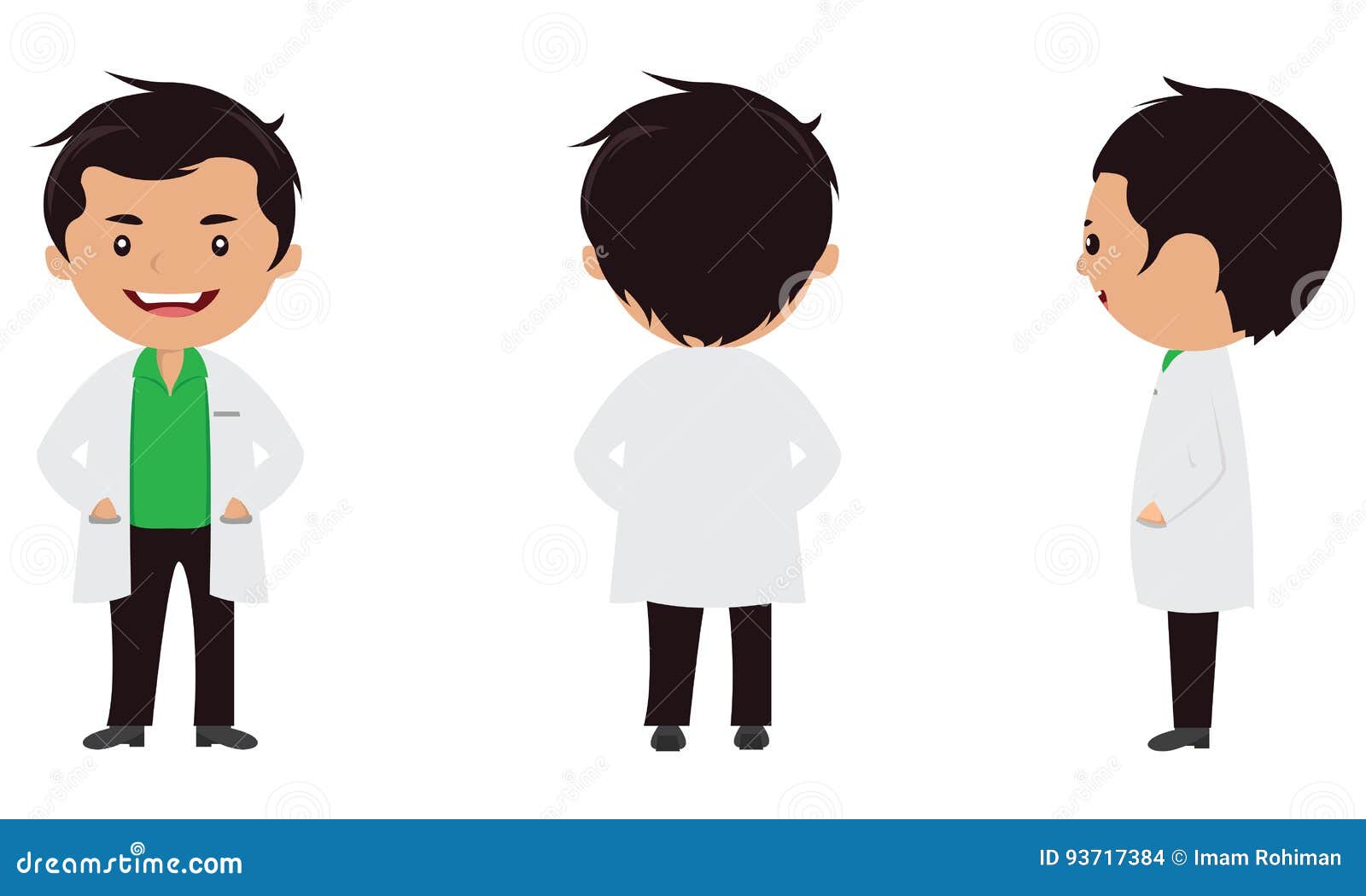 Character Doctor stock illustration. Illustration of icons - 93717384