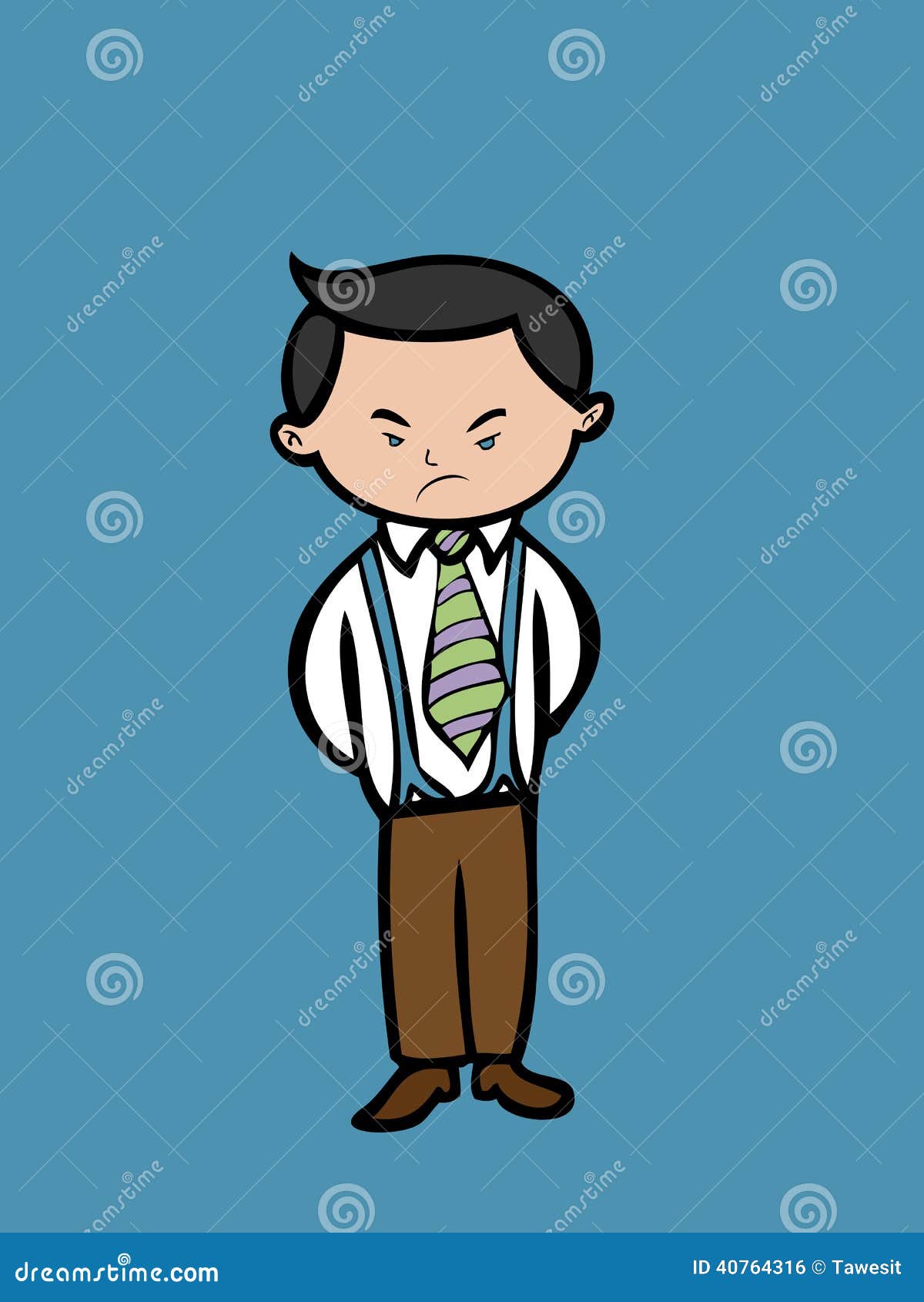Character Emotion of Upset Man Stock Vector - Illustration of upset ...