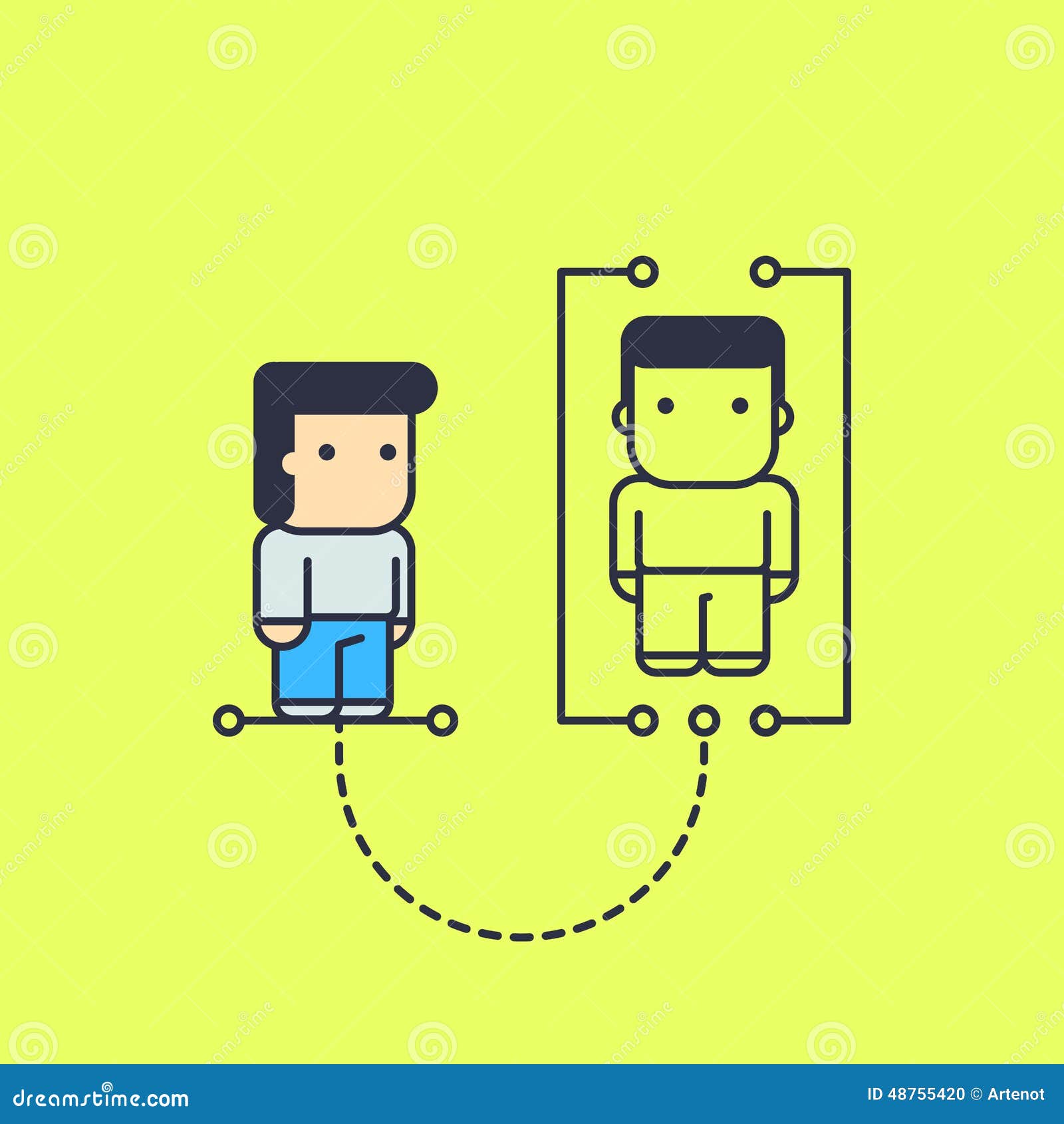 Introspection Cartoons, Illustrations & Vector Stock Images - 25002 ...