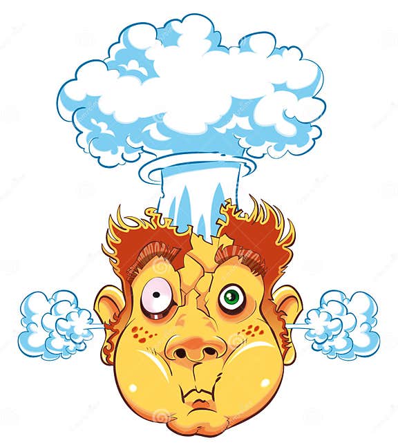 Character explosion stock vector. Illustration of look - 6643292