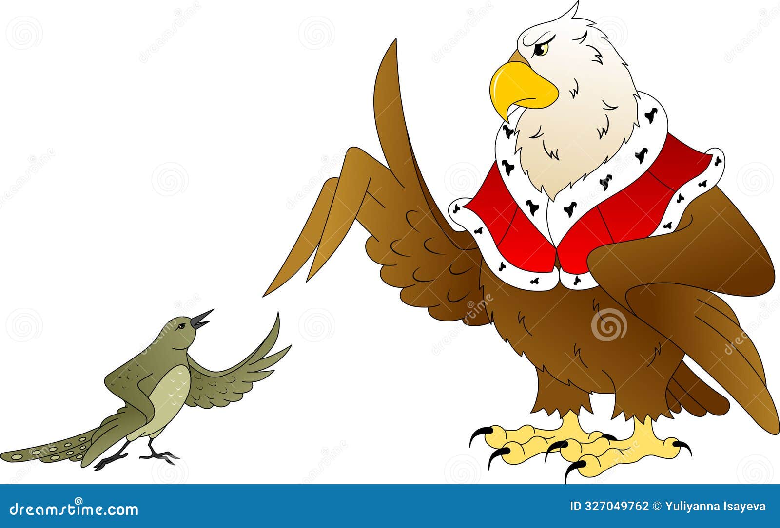 A Character From A Fable. Monkey And Glasses. Cartoon Vector ...