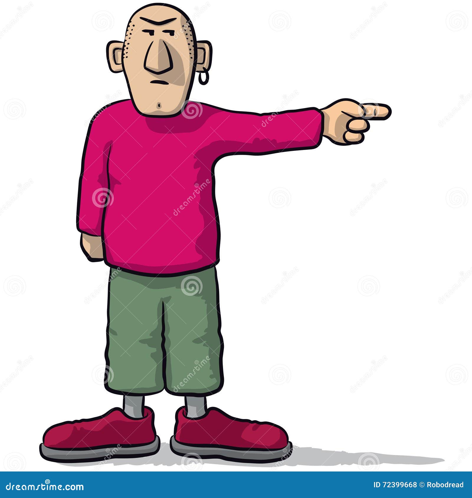 That Character Indicates Suspicious Look Stock Vector - Illustration of ...