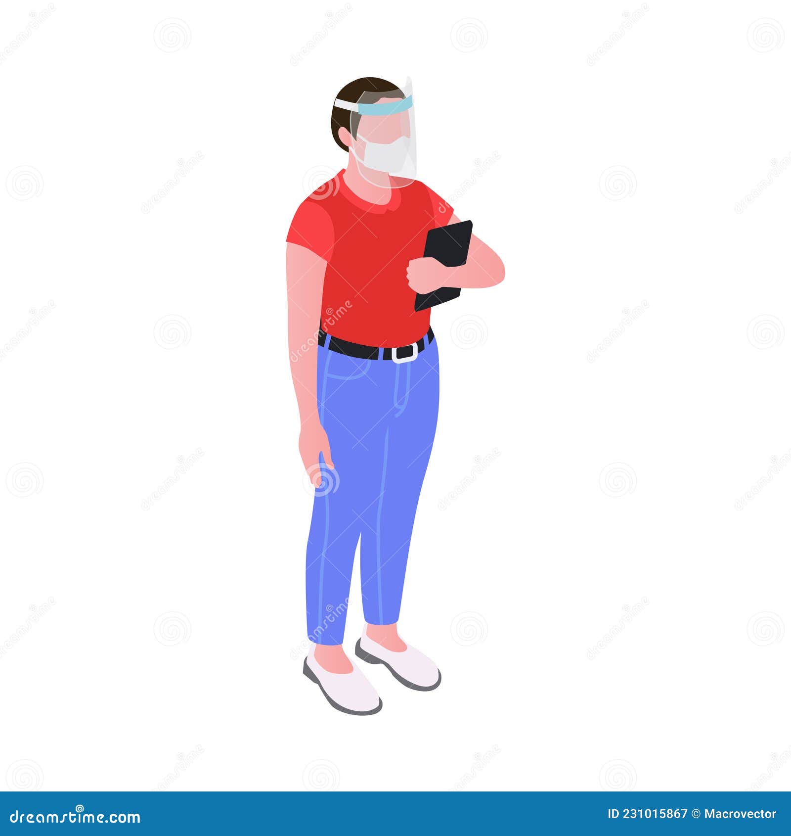 Character in Mask Icon stock vector. Illustration of creative - 231015867