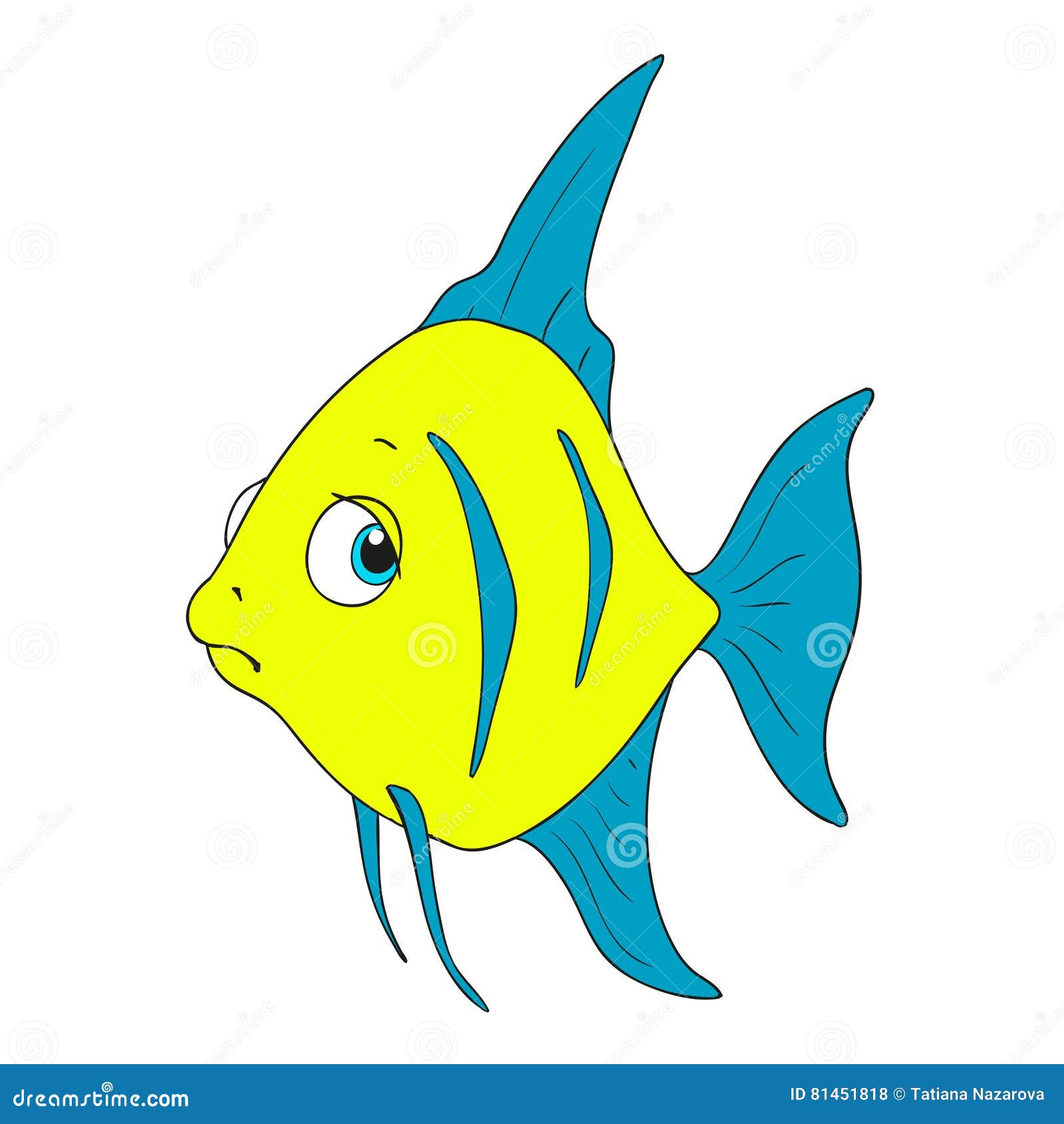 Sad Fish Clipart