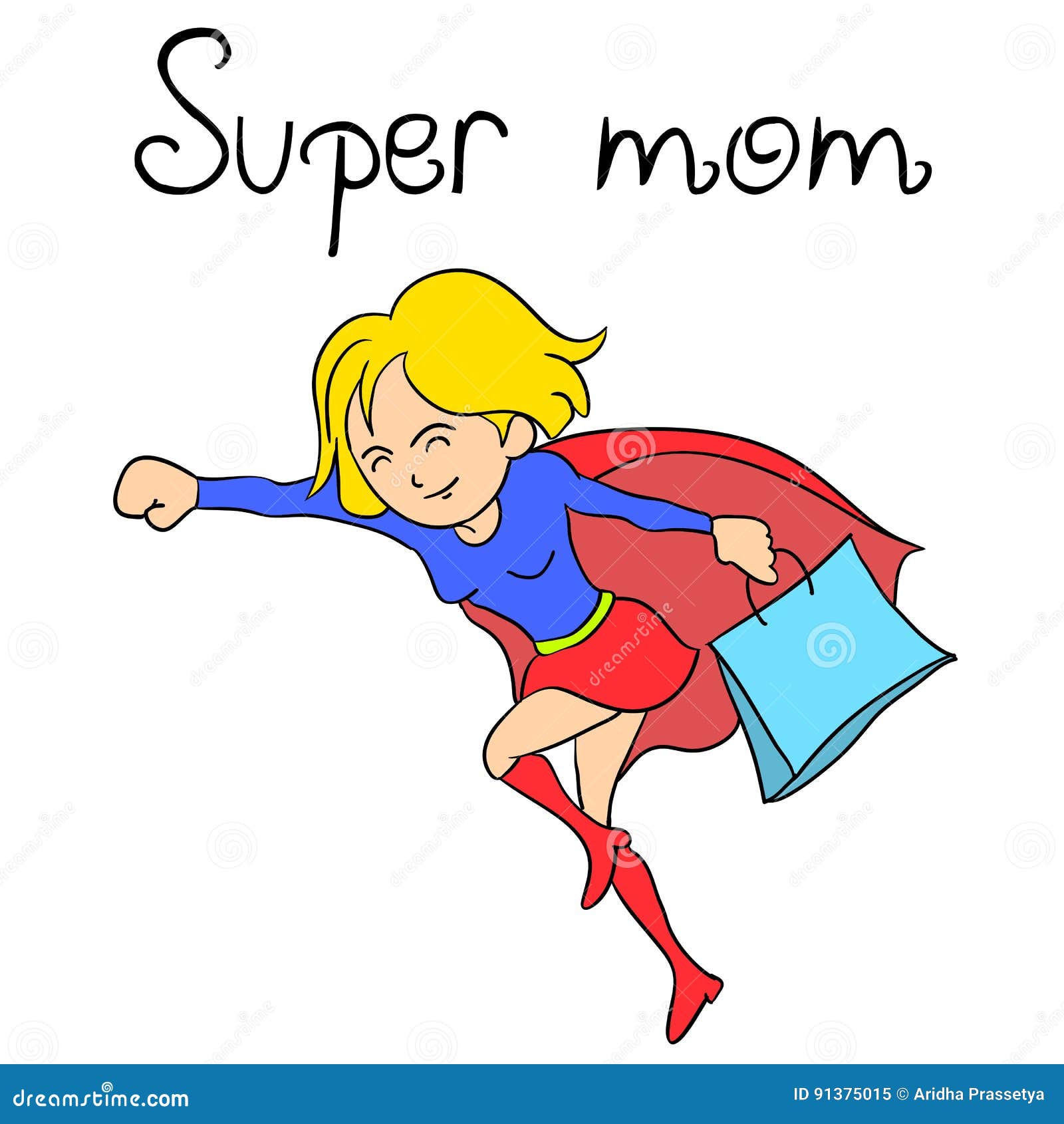 Character Super Mother Collection Stock Vector - Illustration of ...
