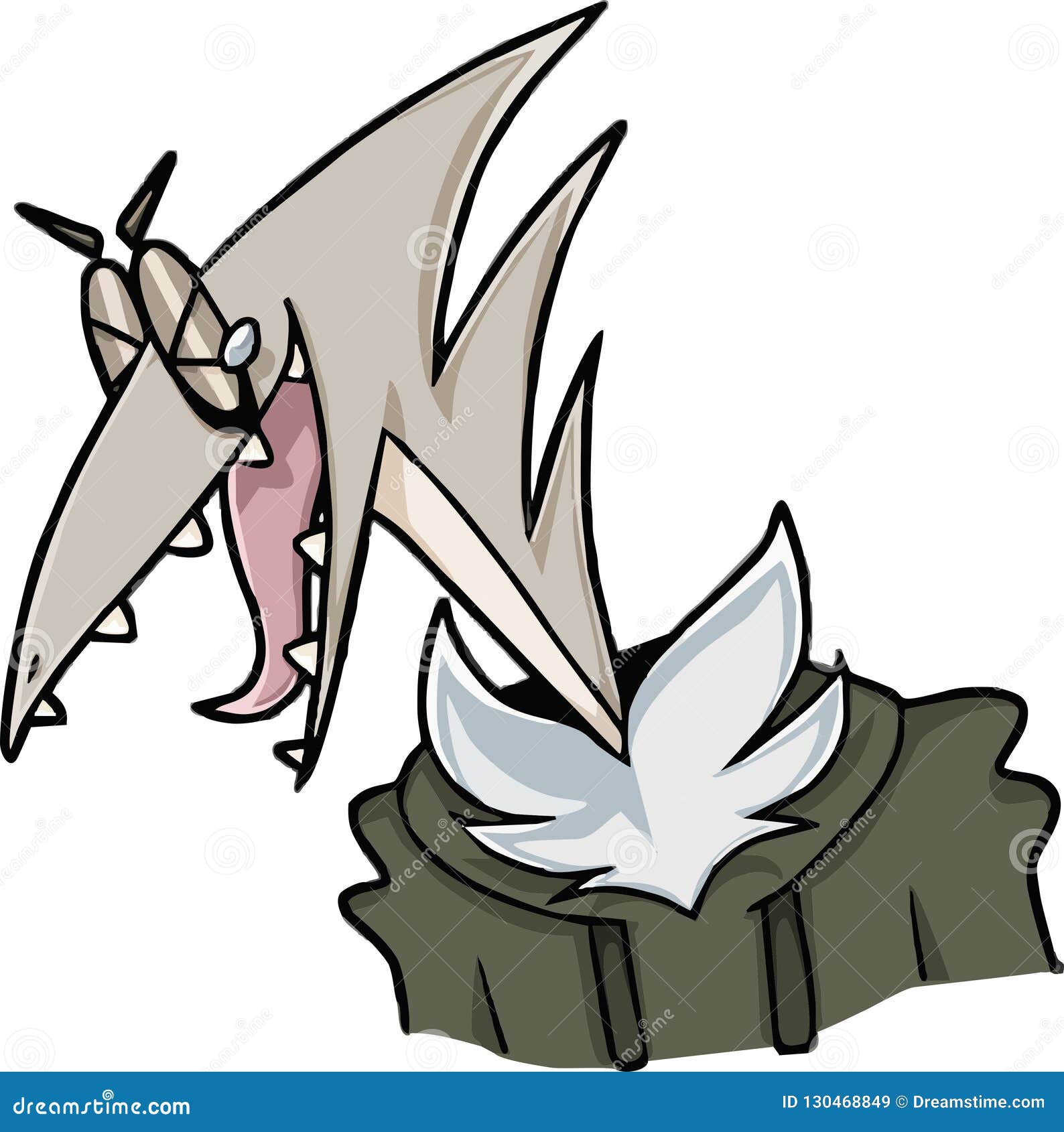 Character who laughs a lot stock illustration. Illustration of laughs ...