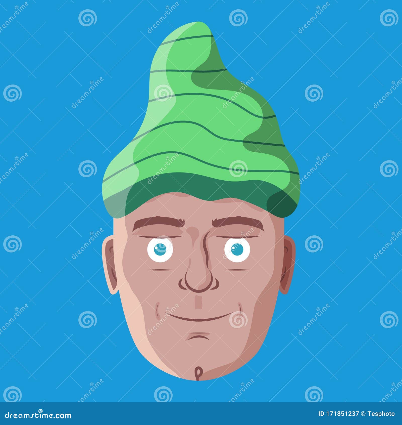 Character for Your Project. Cartoon Vector Illustration Design. the Man ...