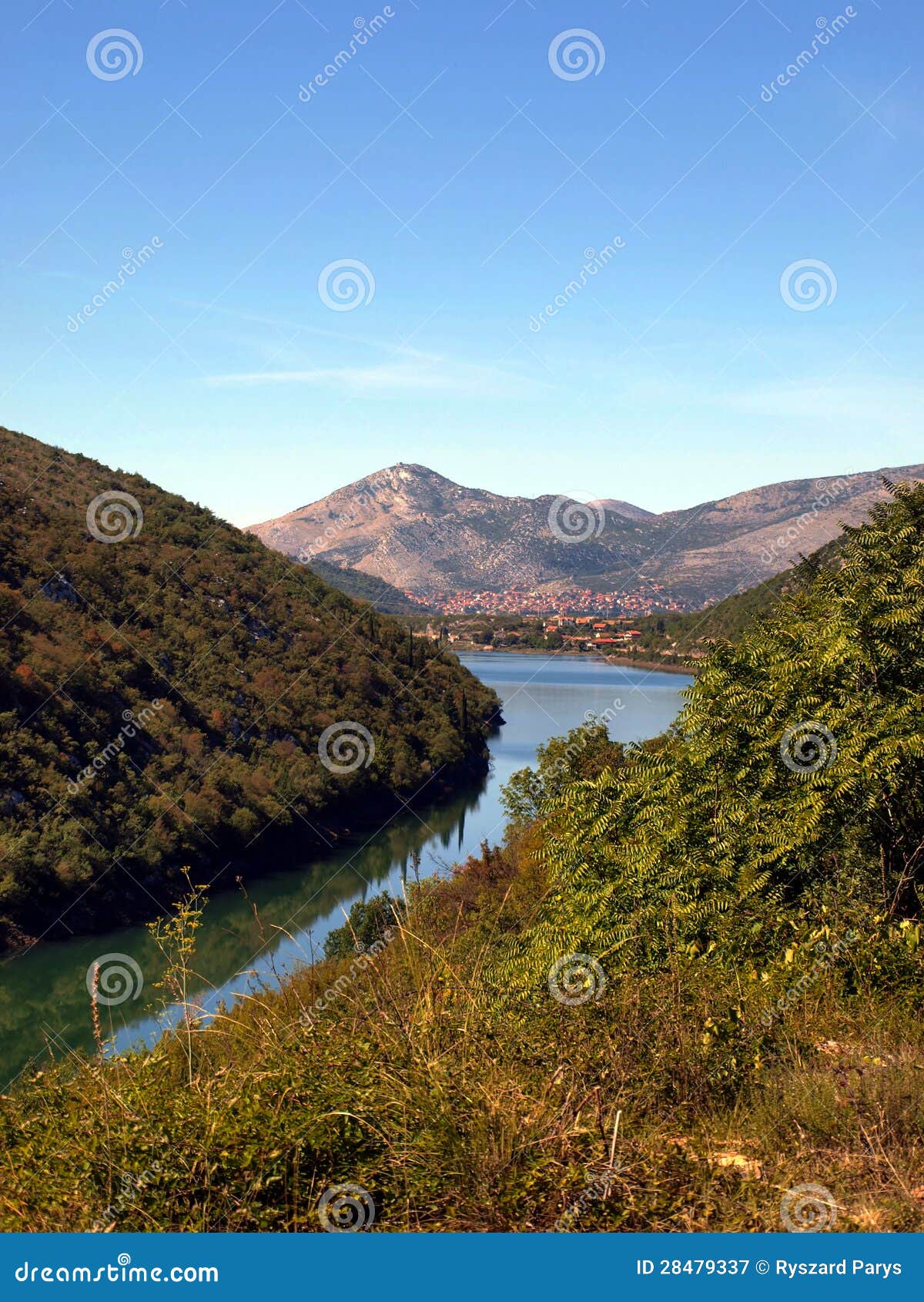 Characteristic of the Montenegrin Mountain Panorama Stock Image - Image ...