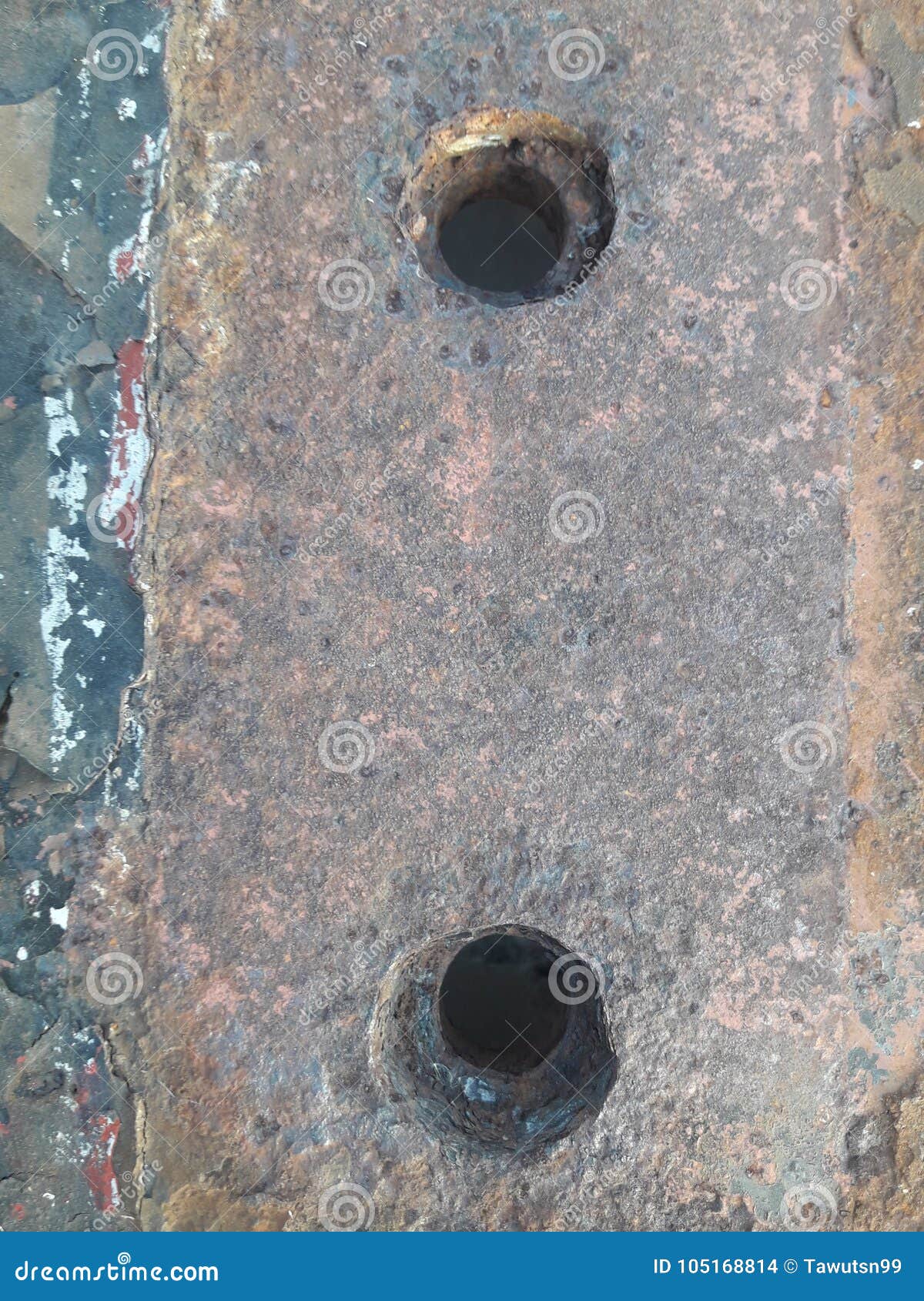 Characteristics of Old Metal Sheet Stock Photo - Image of mapping ...