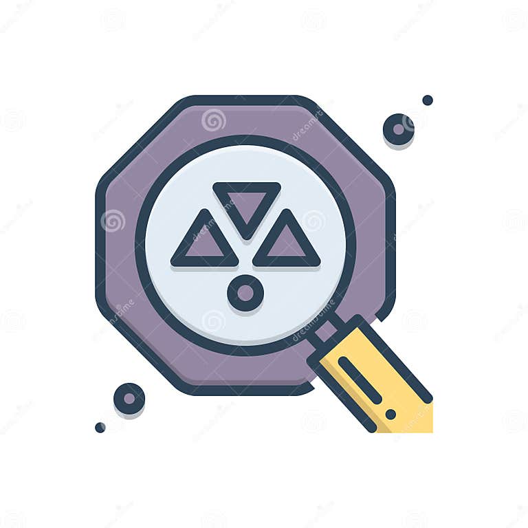 Color Illustration Icon for Characterization, Gastroenteritis and ...
