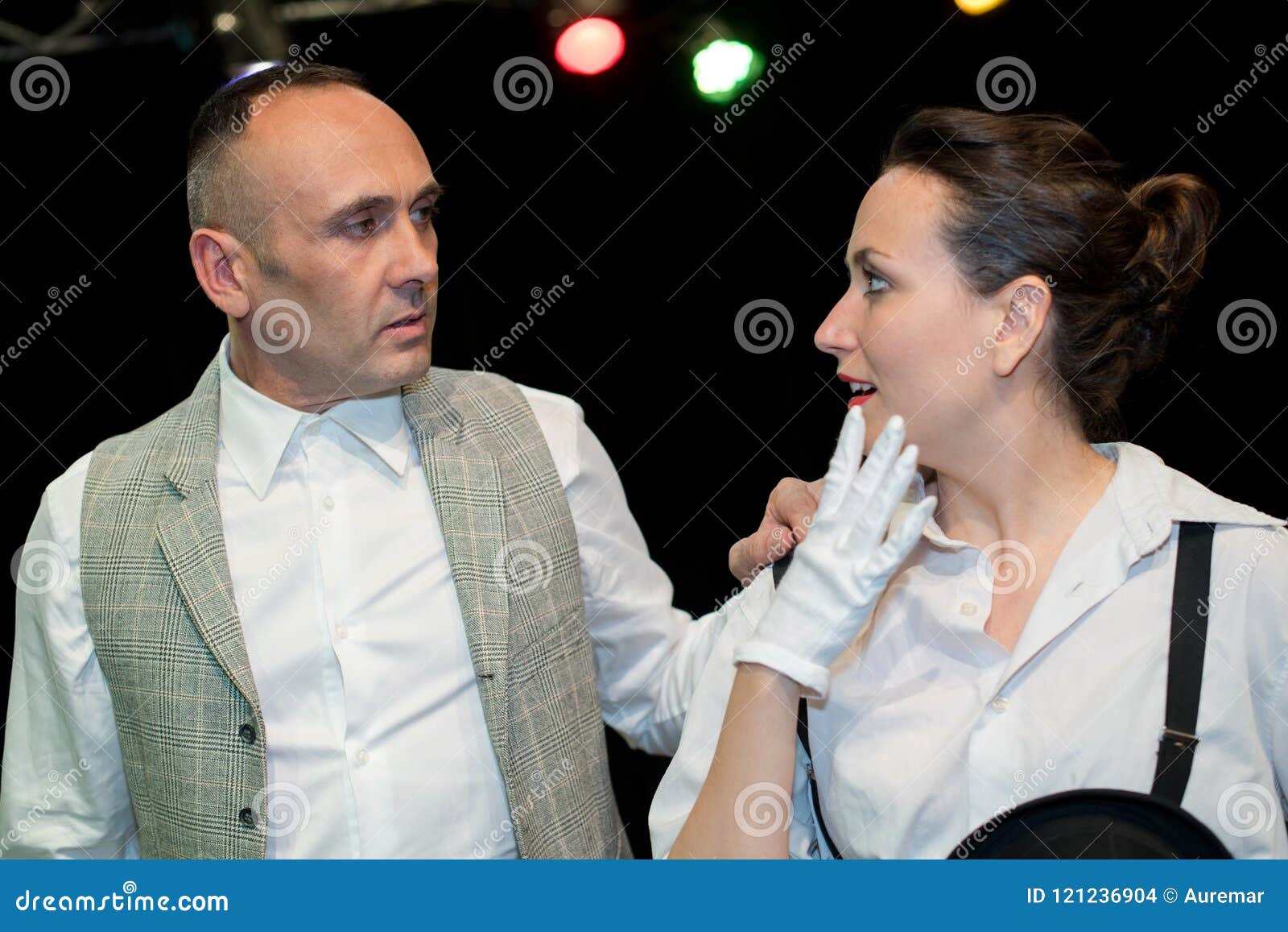 Characters play stock photo. Image of theatrical, girl - 121236904