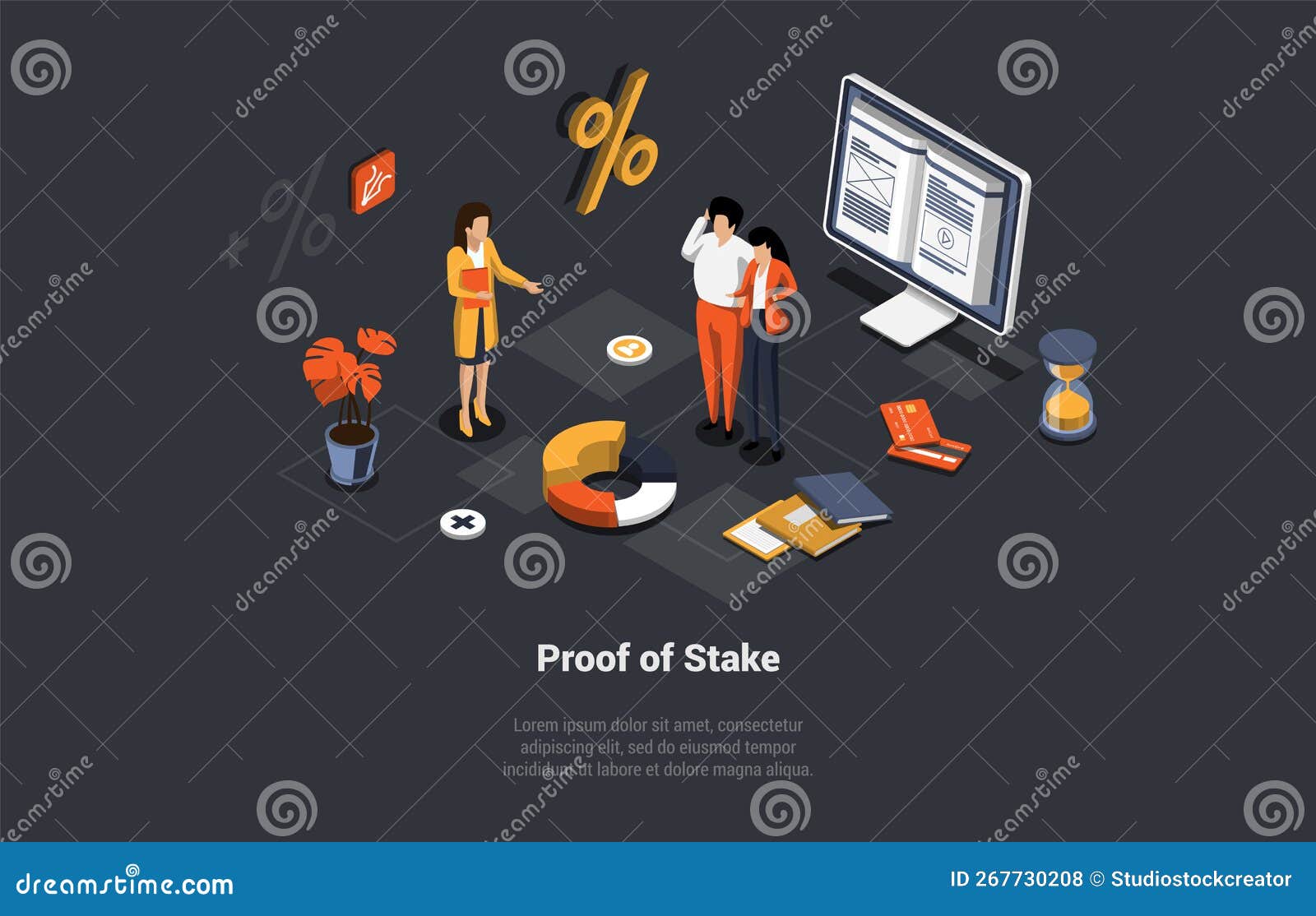 Consensus Mechanism Icon. Monochrome Simple Sign From Blockchain ...