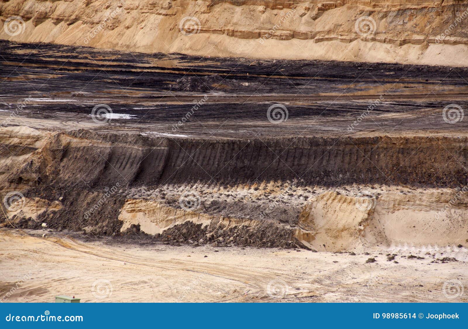 Charbonnage De Brown En Allemagne Image stock éditorial - Image du ...