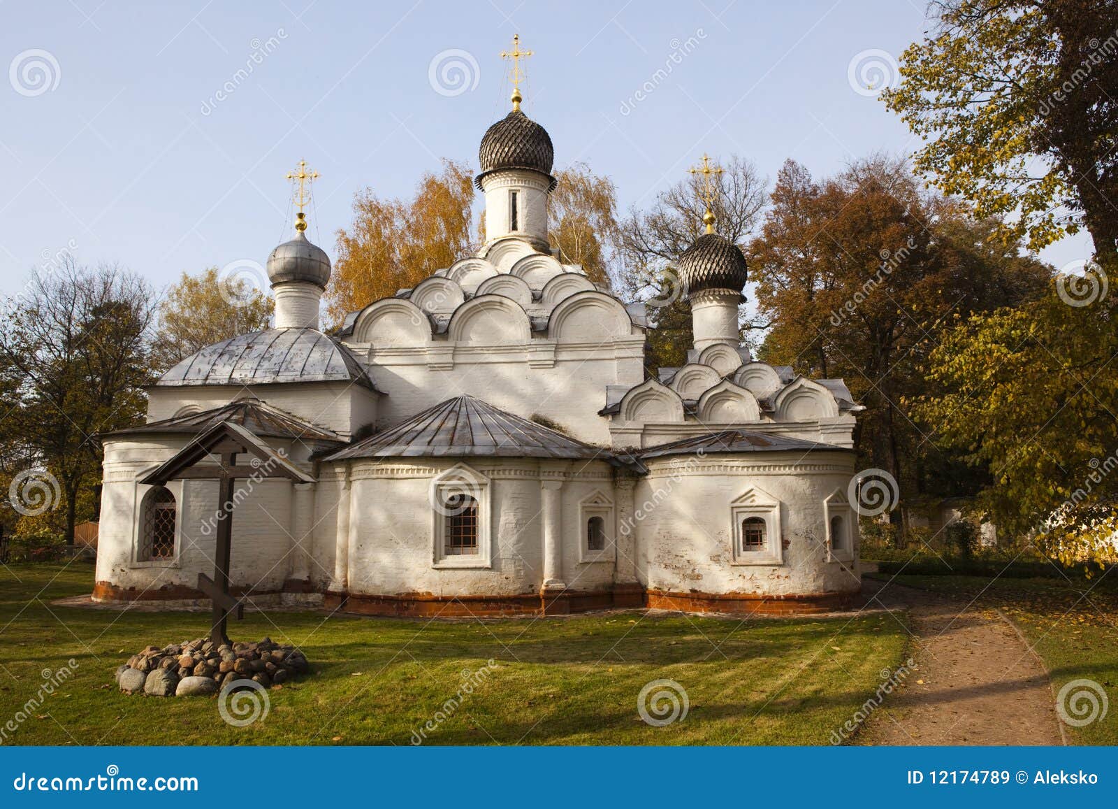 Charch stock image. Image of cross, orthodox, church - 12174789