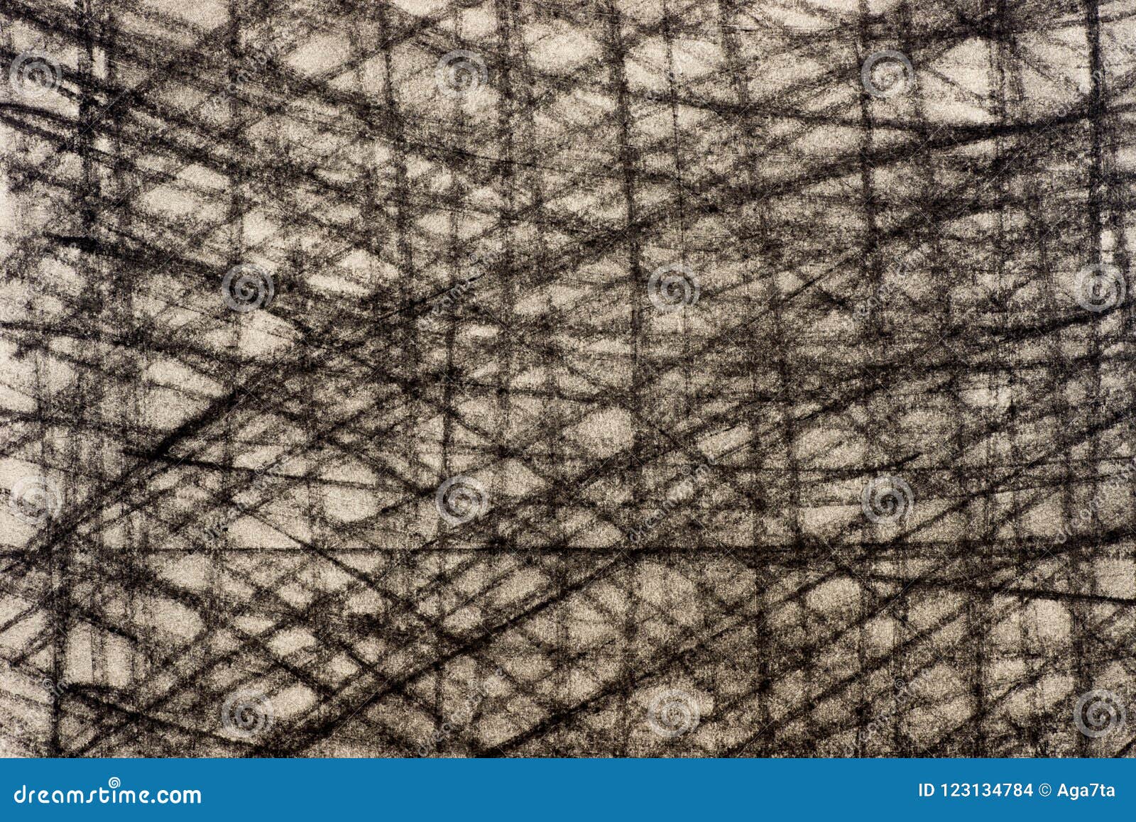 Charcoal Drawing on Paper Background Texture Stock Illustration ...