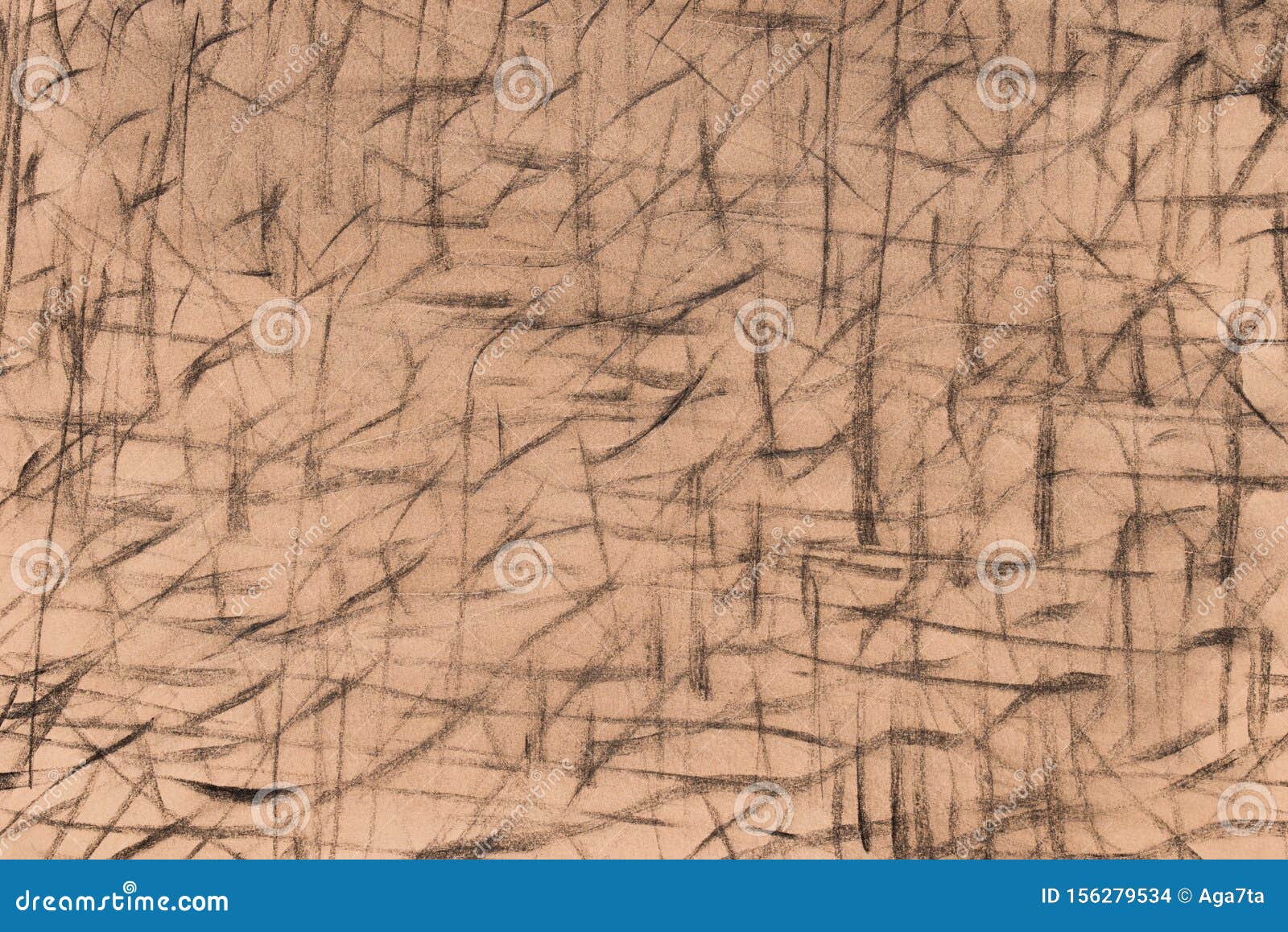 Charcoal Drawing Pattern on Paper Background Stock Photo - Image of ...