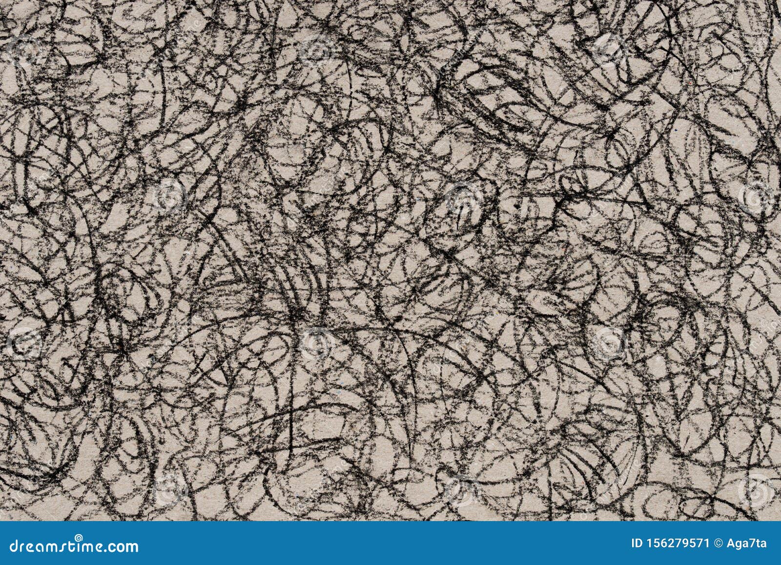 Charcoal Drawing Pattern on Paper Background Stock Image - Image of ...
