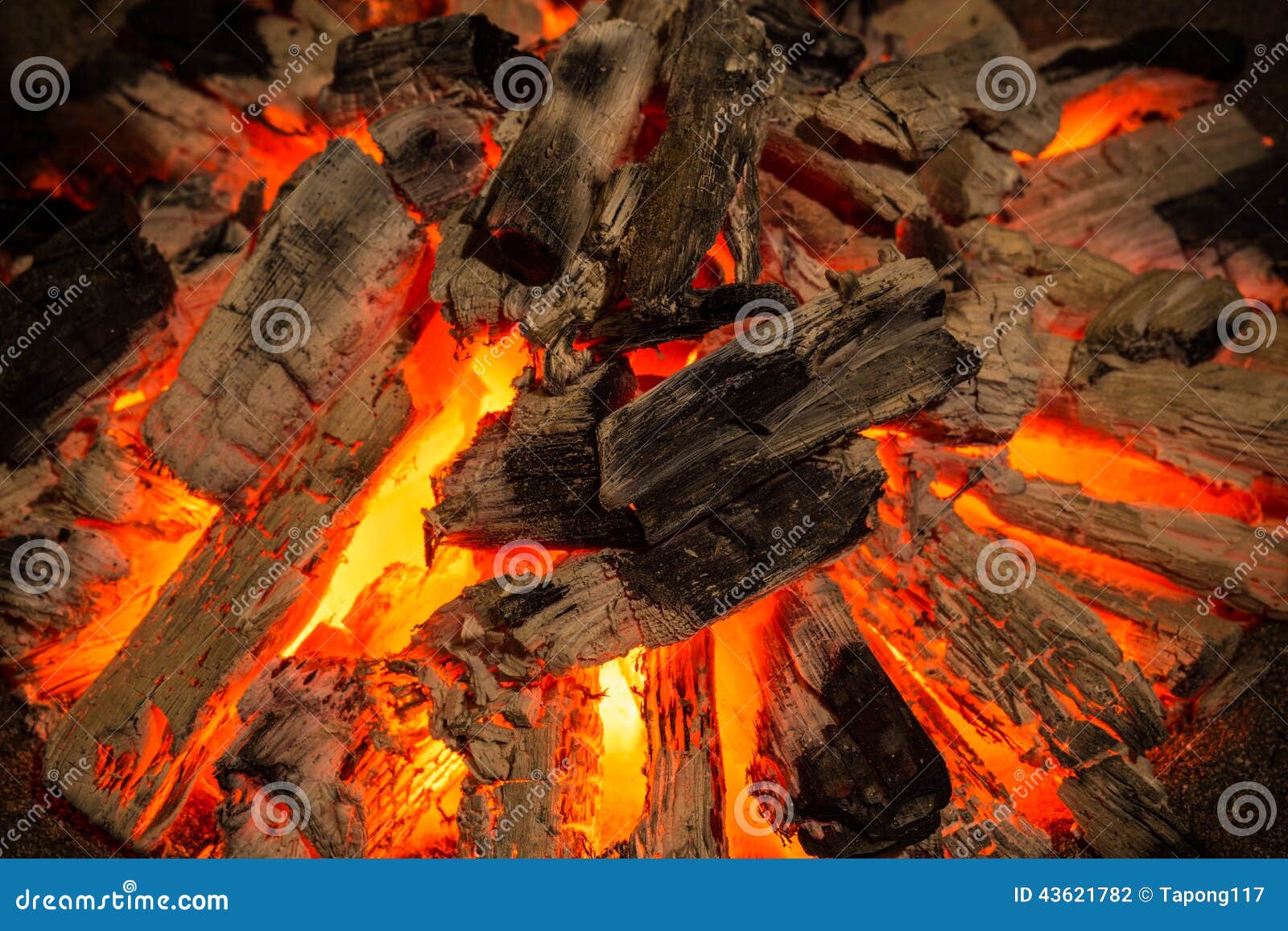Charcoal fire stock photo. Image of fireball, inferno - 43621782