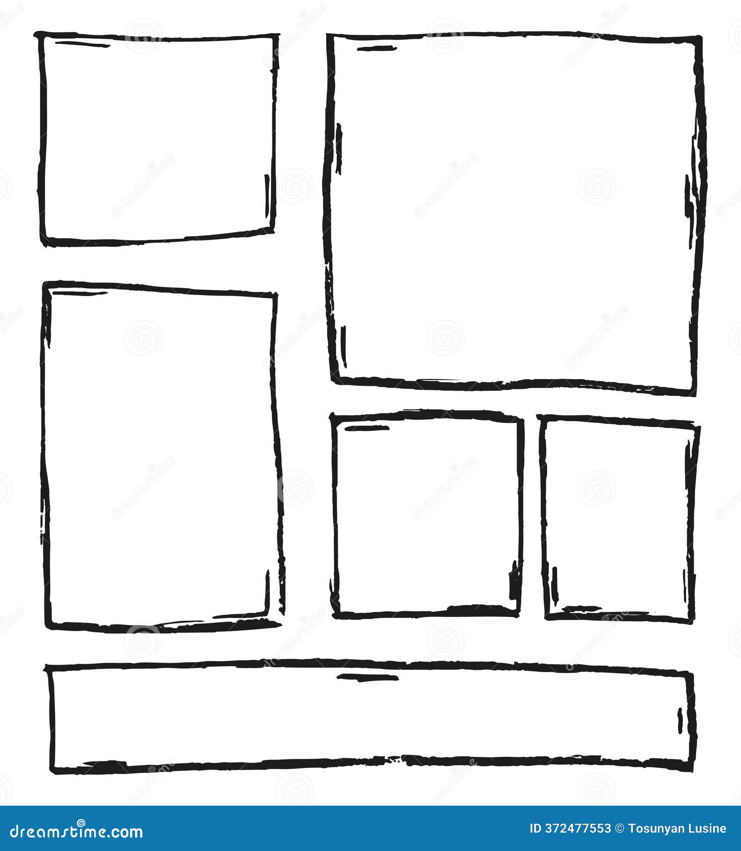 Red Grunge Rectangular Frame Border With Copy Space, Suitable For ...