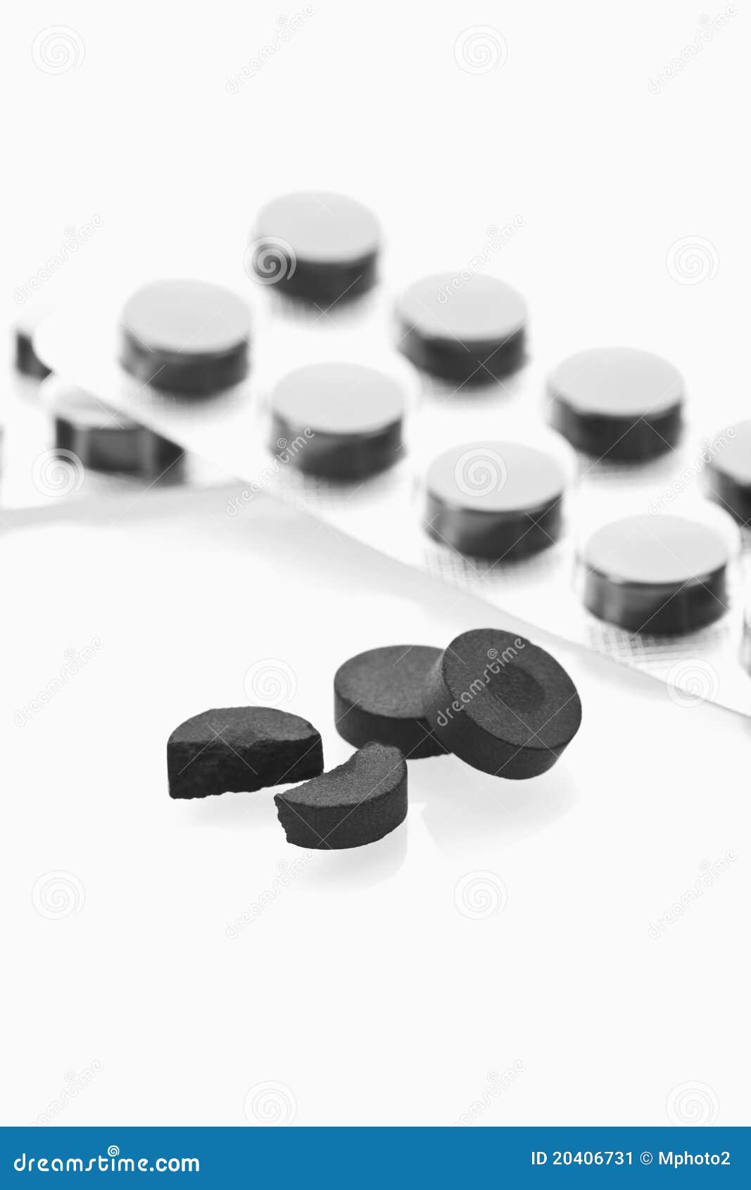 Charcoal tablets stock image. Image of pains, elixir - 20406731