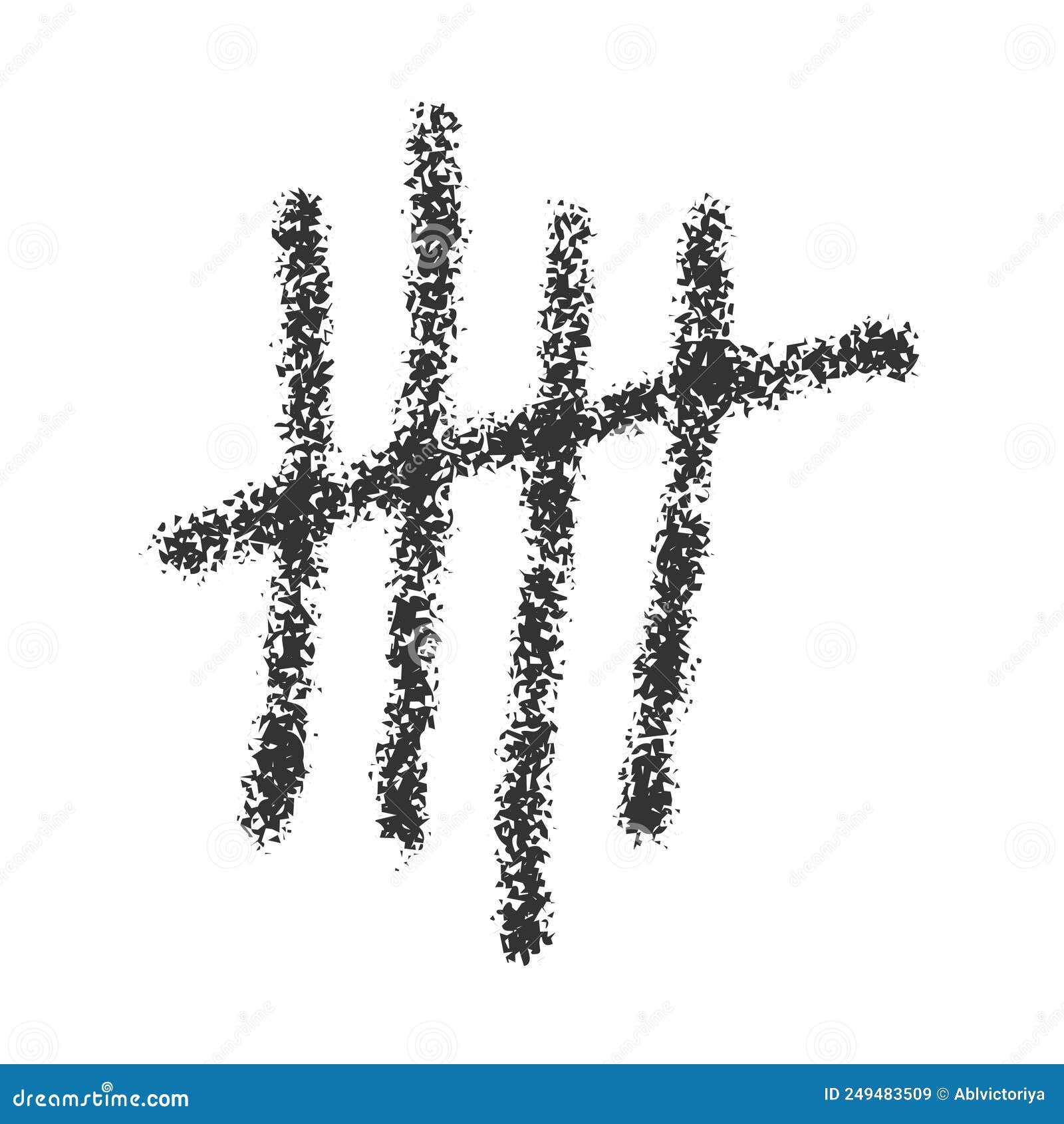 Charcoal Tally Marks Isolated On Transparent Background. Set Of Day ... Charcoal Tally Marks Isolated On Transparent Background. Set Of Day ...