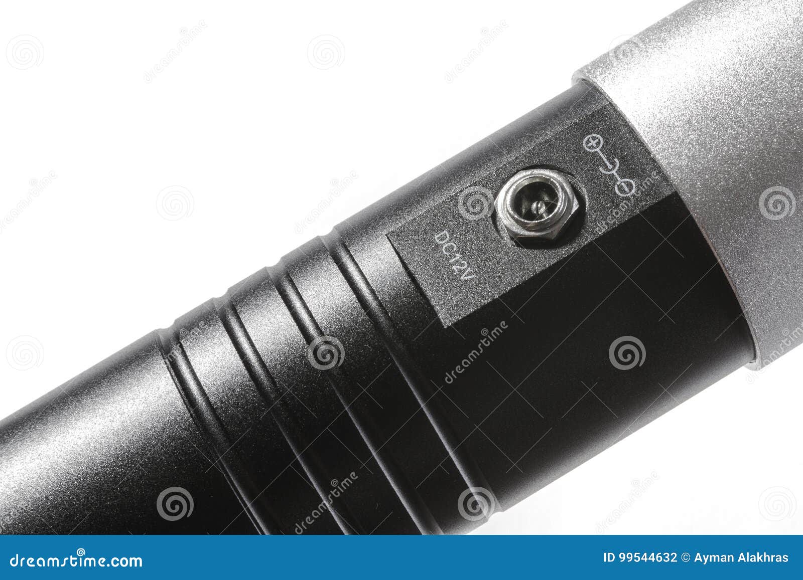 Input Jack Inserted To Combo Amplifier With Electric Guitar On Black ...