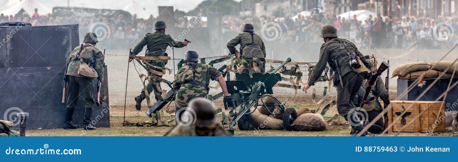Charge! editorial stock photo. Image of armed, ammo, battle - 88759463
